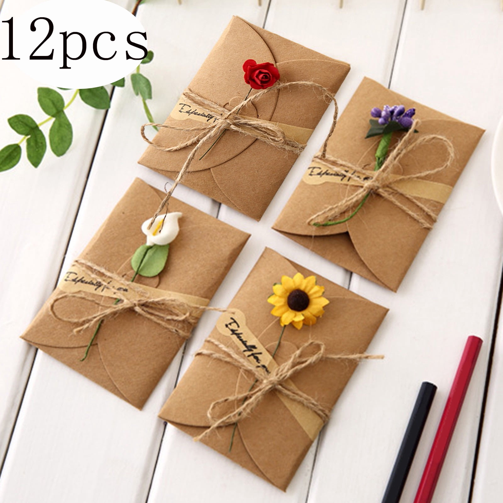 Letter Cards, Love Letter Envelopes, Flower Greeting Cards Flower ...