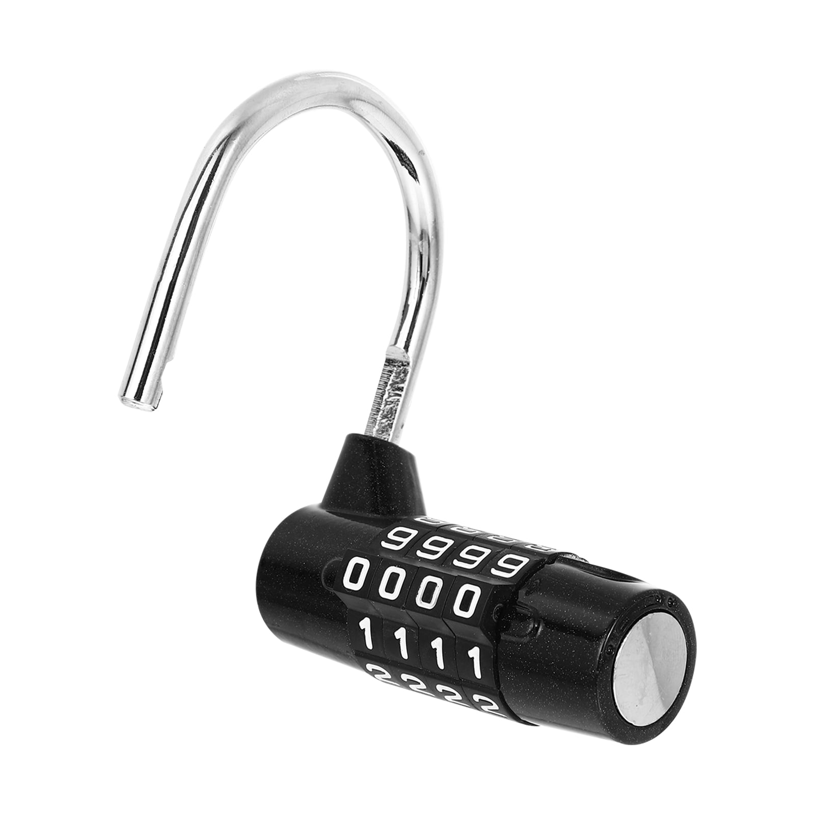 BESTYASH Black Combination Padlock Security Lock Black Zinc Alloy 1Pack ...