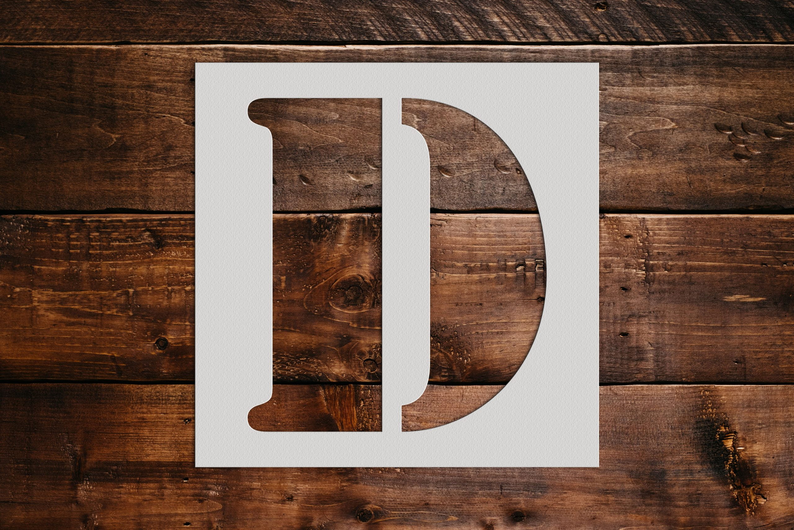 Letter D Stencil - Art and Wall Stencils (6"x6") - Walmart.com