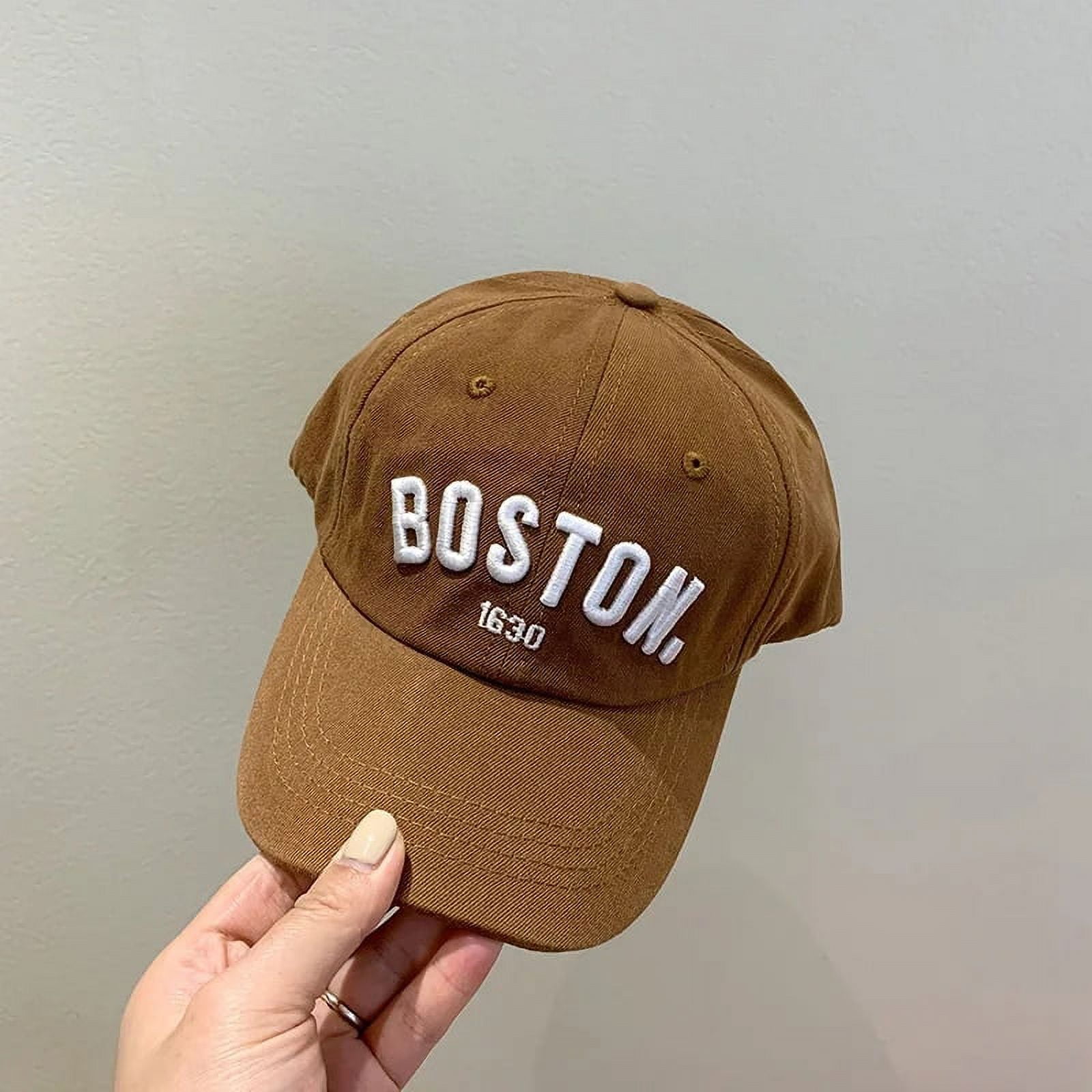 Letter Embroidery Kids Baseball Cap Solid Color Hip Hop Snapback Hat ...