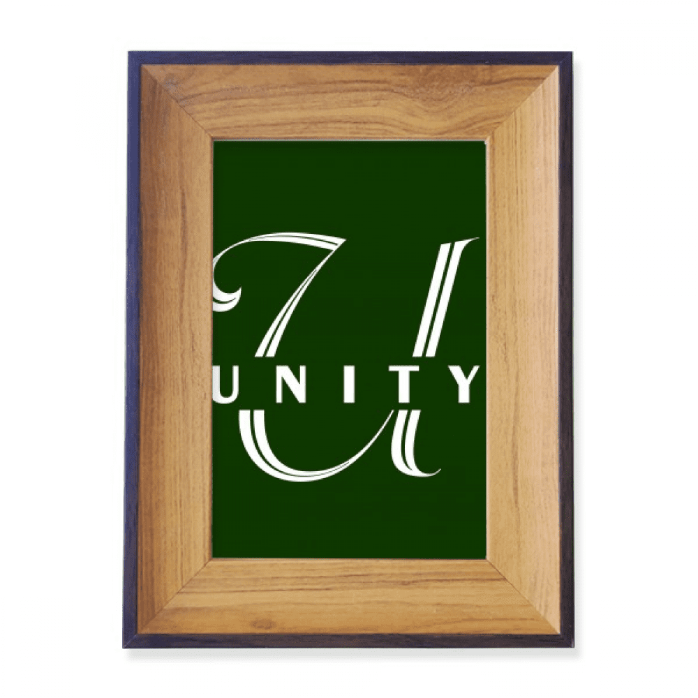 Letter Expression Unity Photo Frame Exhibition Display Art Desktop ...