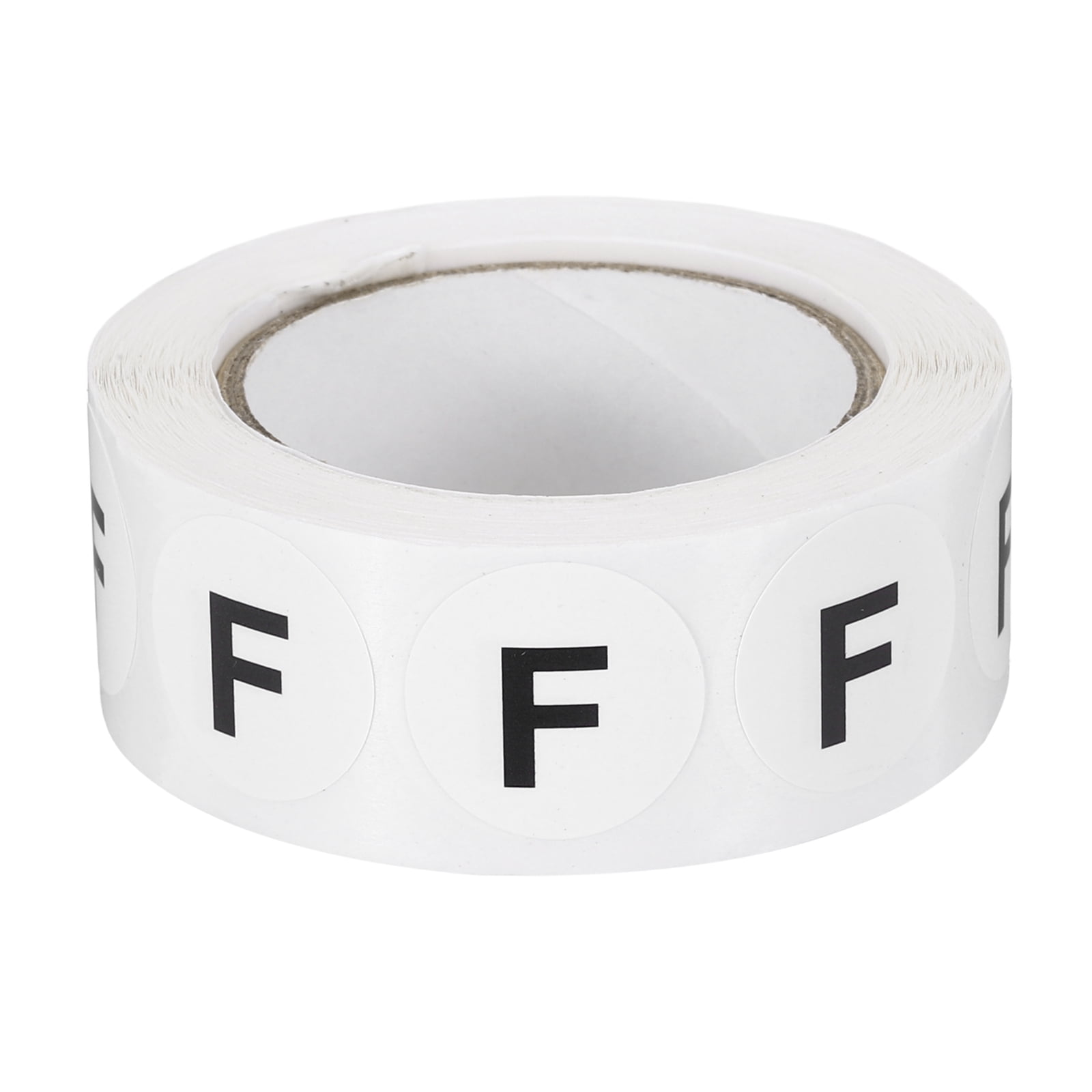 Uxcell Letter Inventory Labels, Round Circle Dots Stickers for ...