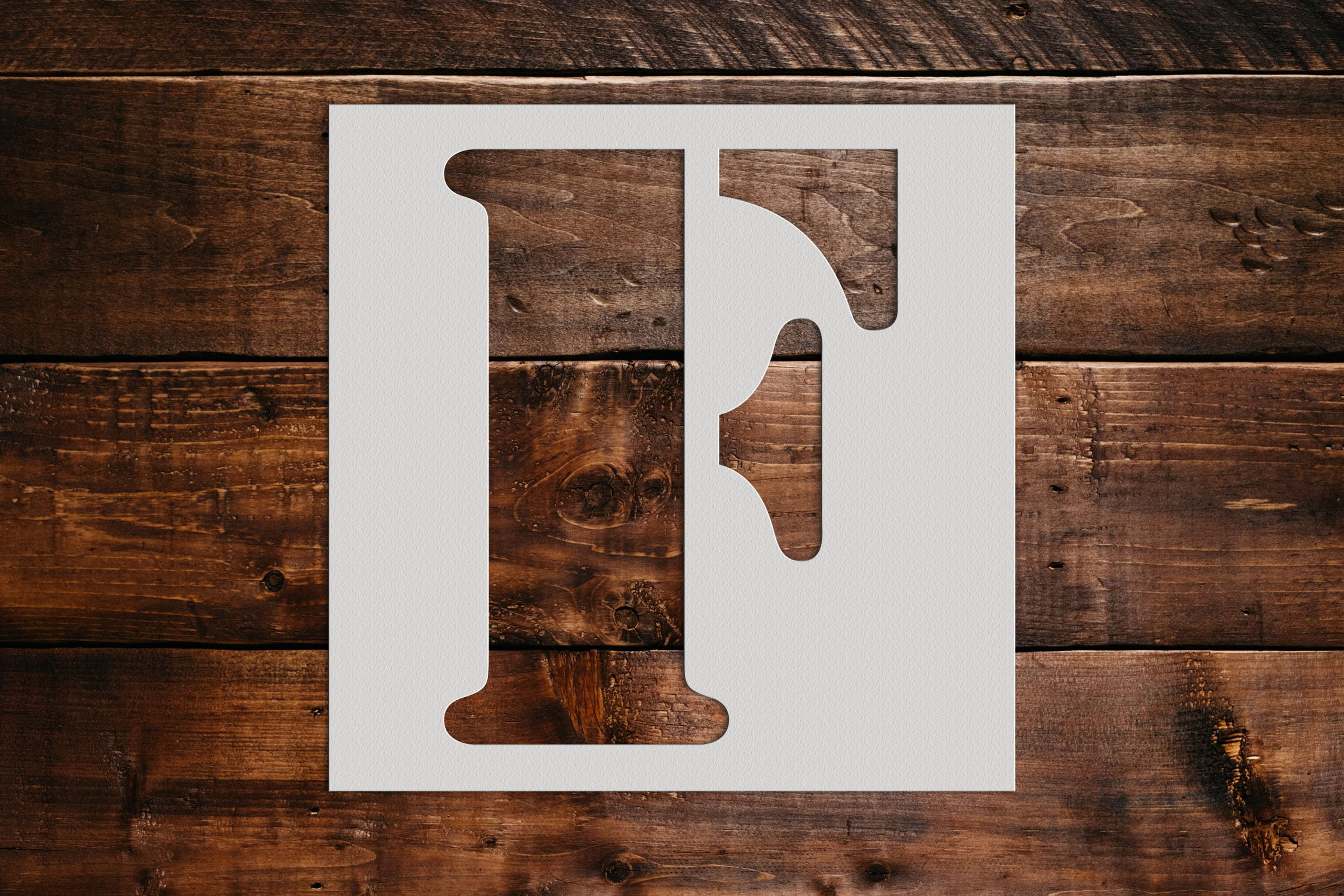 Letter F Stencil - Art and Wall Stencils (42"x42") - Walmart.com