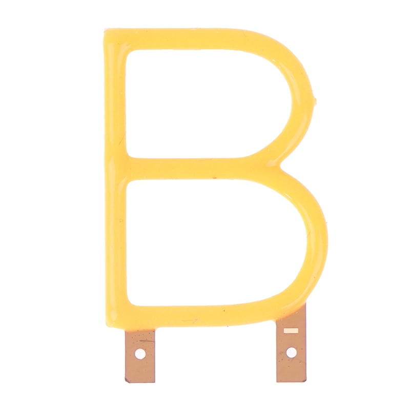 Letter Filament COB LED Filament DC3V Candle Edison Yellow Diodes Party ...