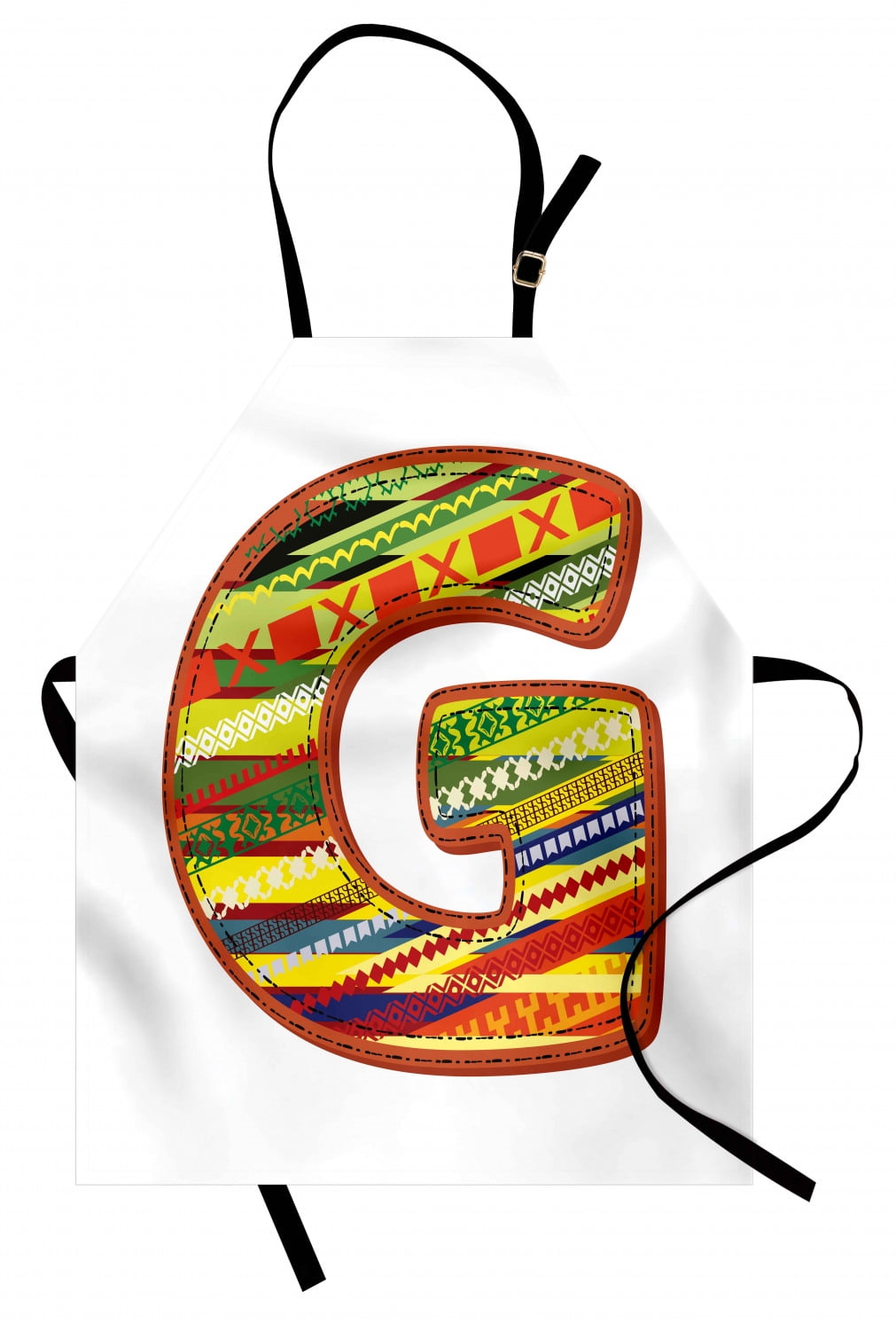 Letter G Apron G Letter Character Language System Learning College ...