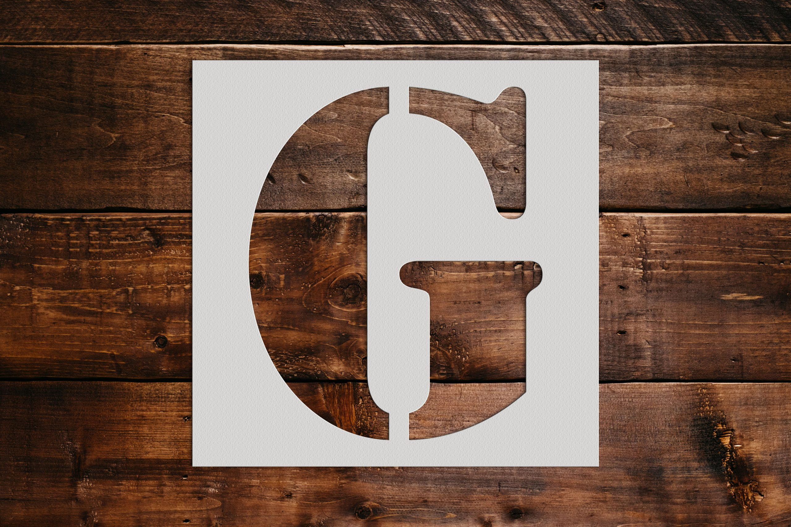 Letter G Stencil - Art and Wall Stencils (20"x20") - Walmart.com