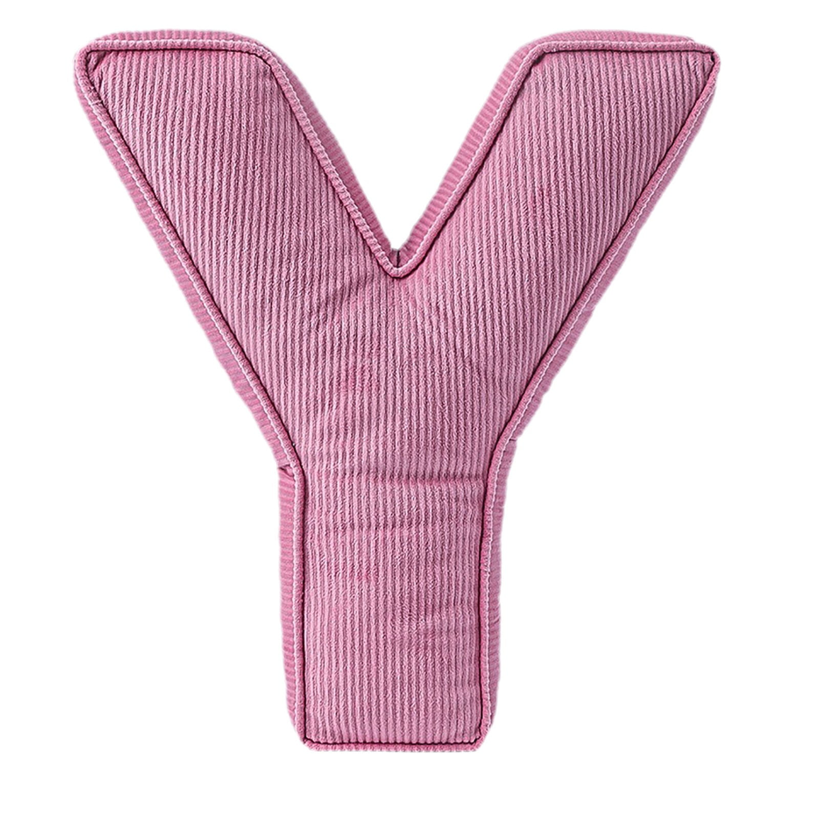 Letter Hugging Decorative Pillow Initial Letter Shaped Throw Pillows in ...