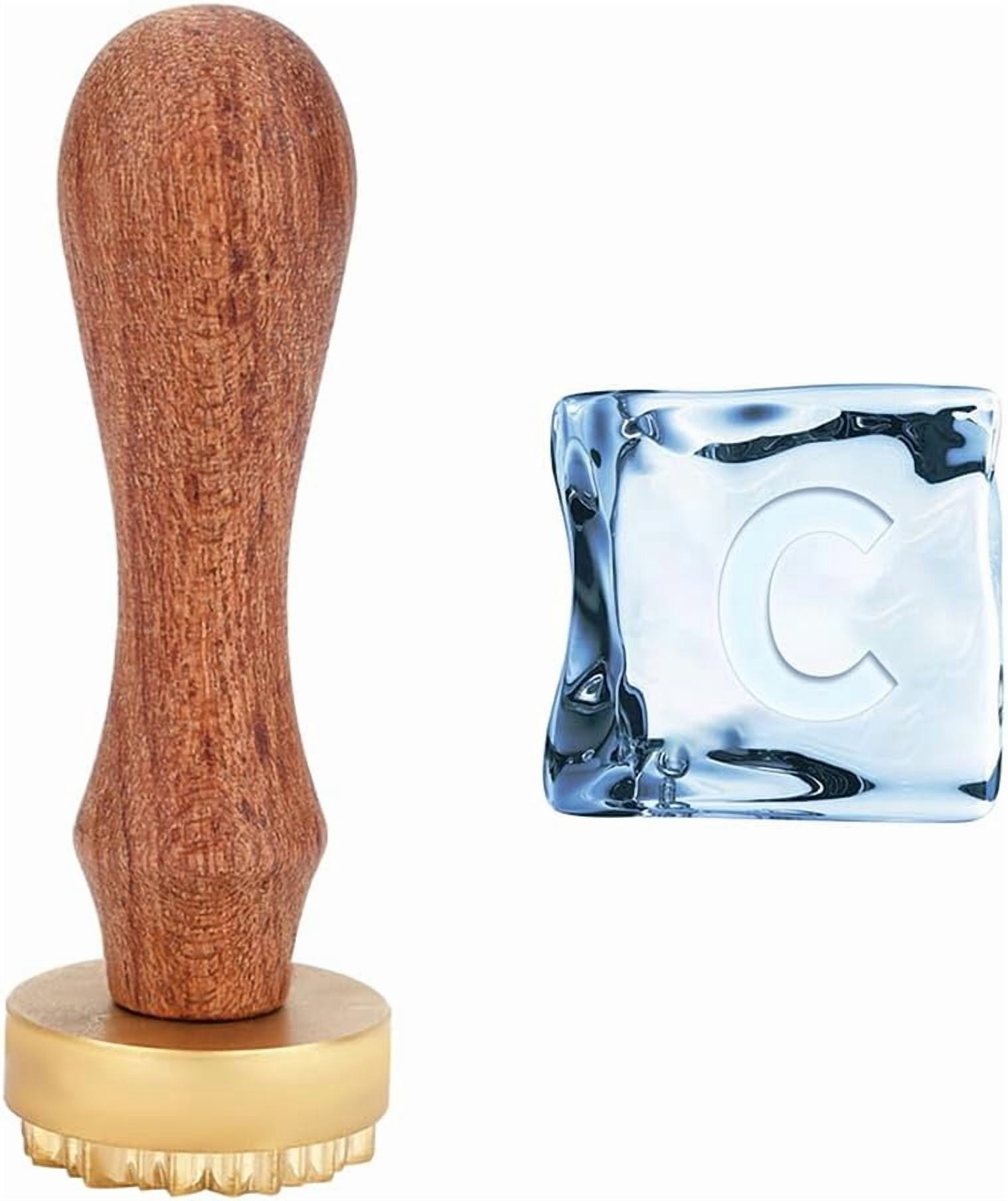 Letter Ice Stamp 1.2 Inch Letter C Ice Cube Stamp Ice Branding Stamp ...