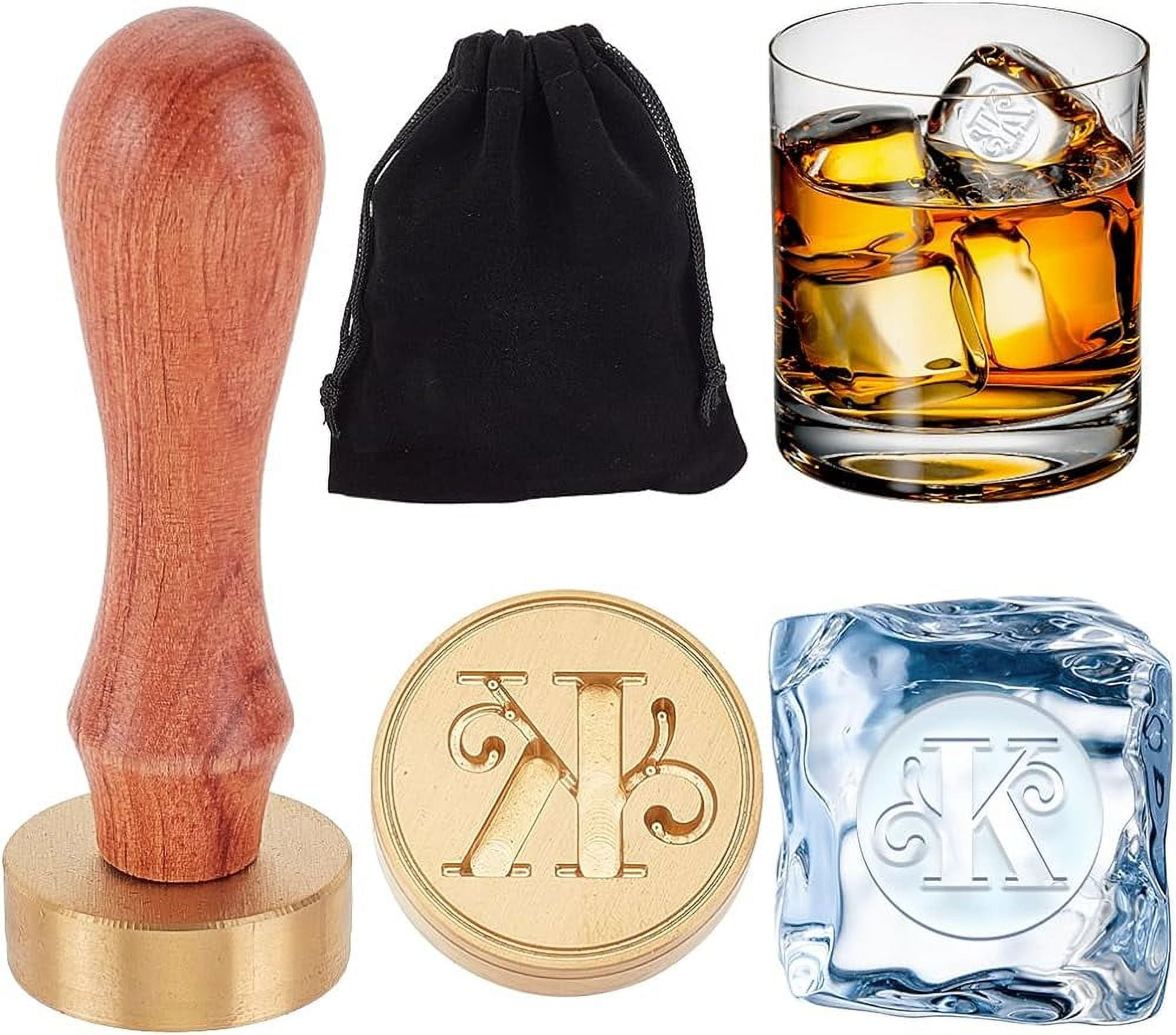 Letter Ice Stamp 1.2 Inch Letter K Ice Cube Stamp Ice Branding Stamp ...