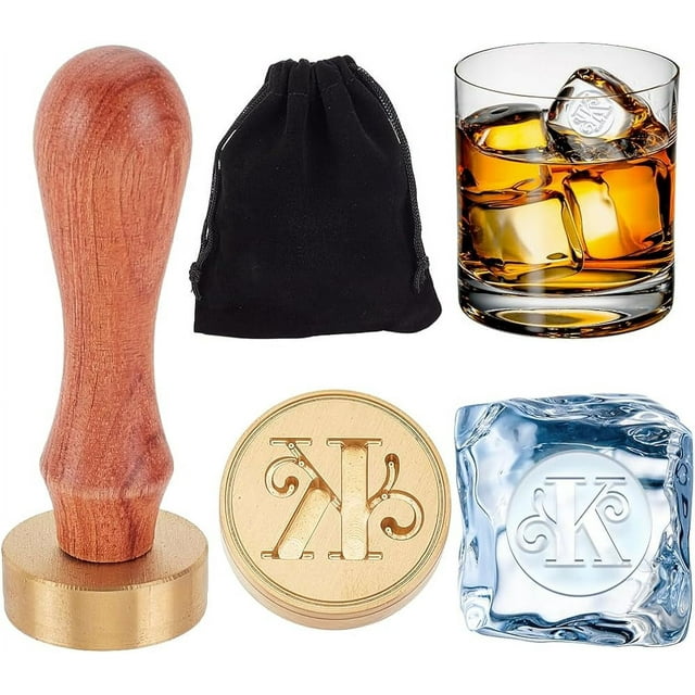 Letter Ice Stamp 1.2 Inch Letter K Ice Cube Stamp Ice Branding Stamp ...