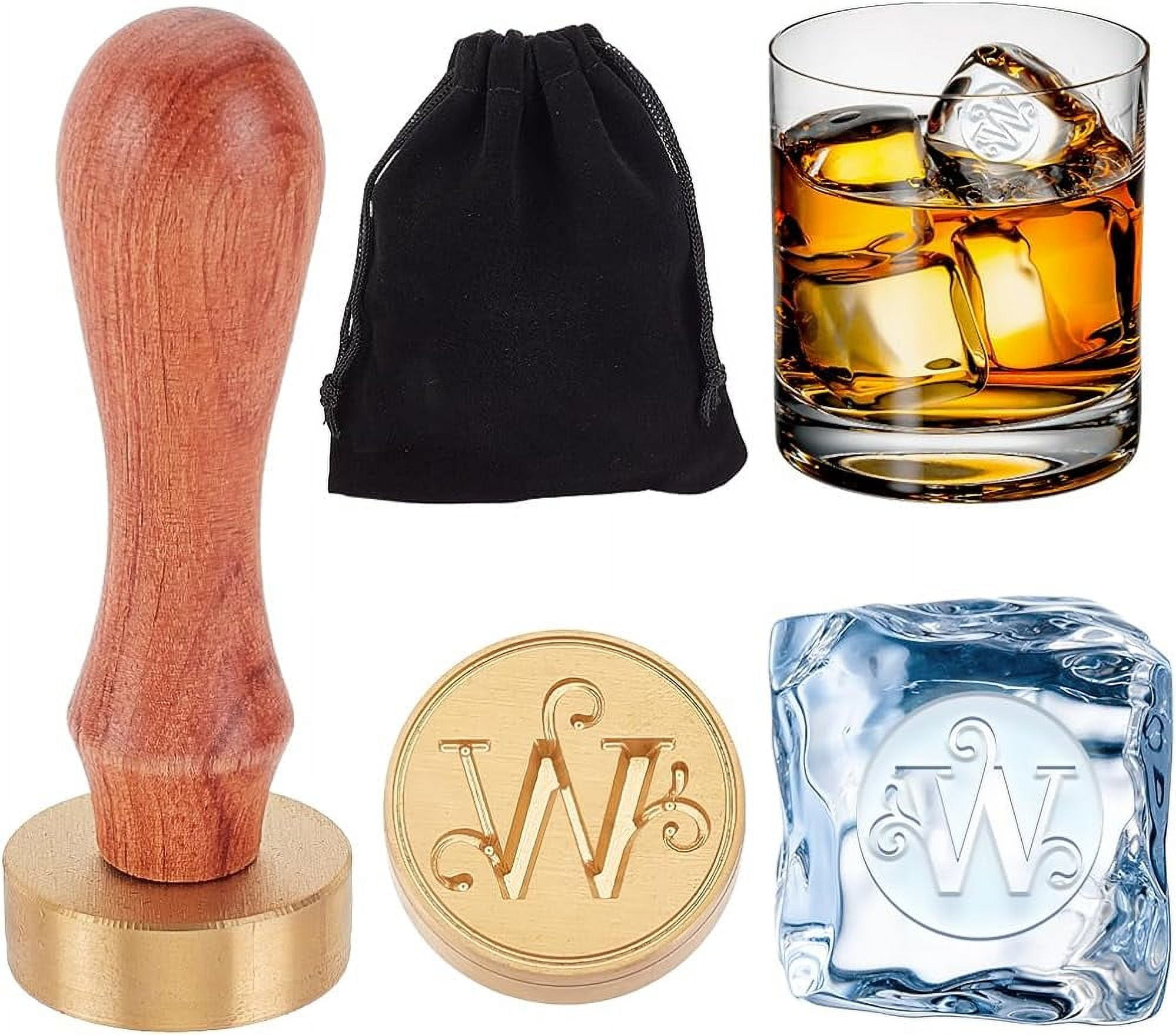 Letter Ice Stamp 1.2 Inch Letter W Ice Cube Stamp Ice Branding Stamp ...