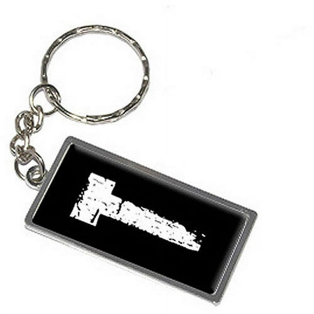 Letter Initial T Keychain Key Chain Ring - Walmart.com