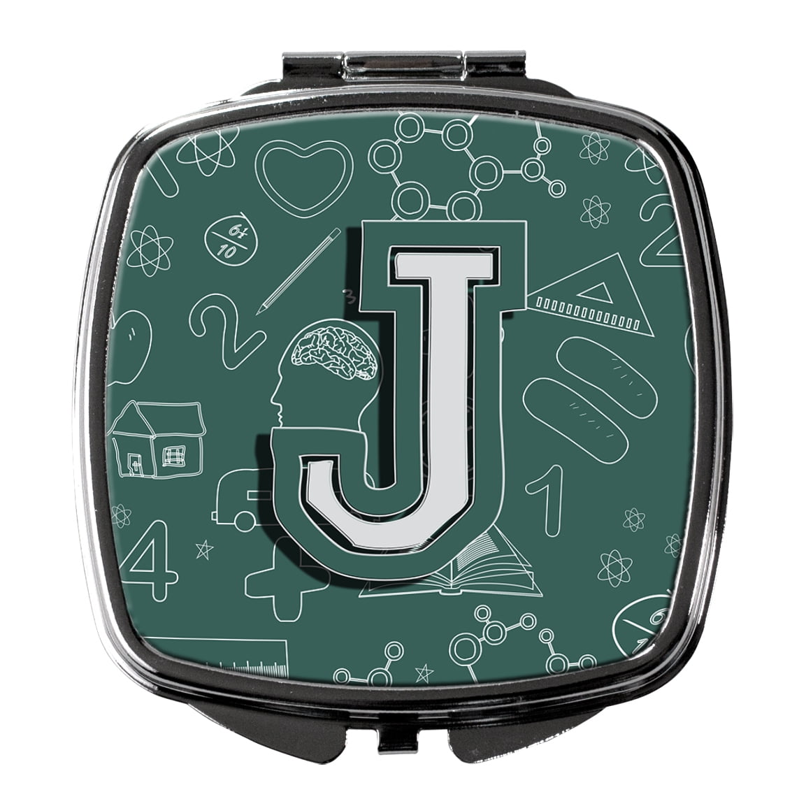 Letter J Back to School Initial Compact Mirror - Walmart.com