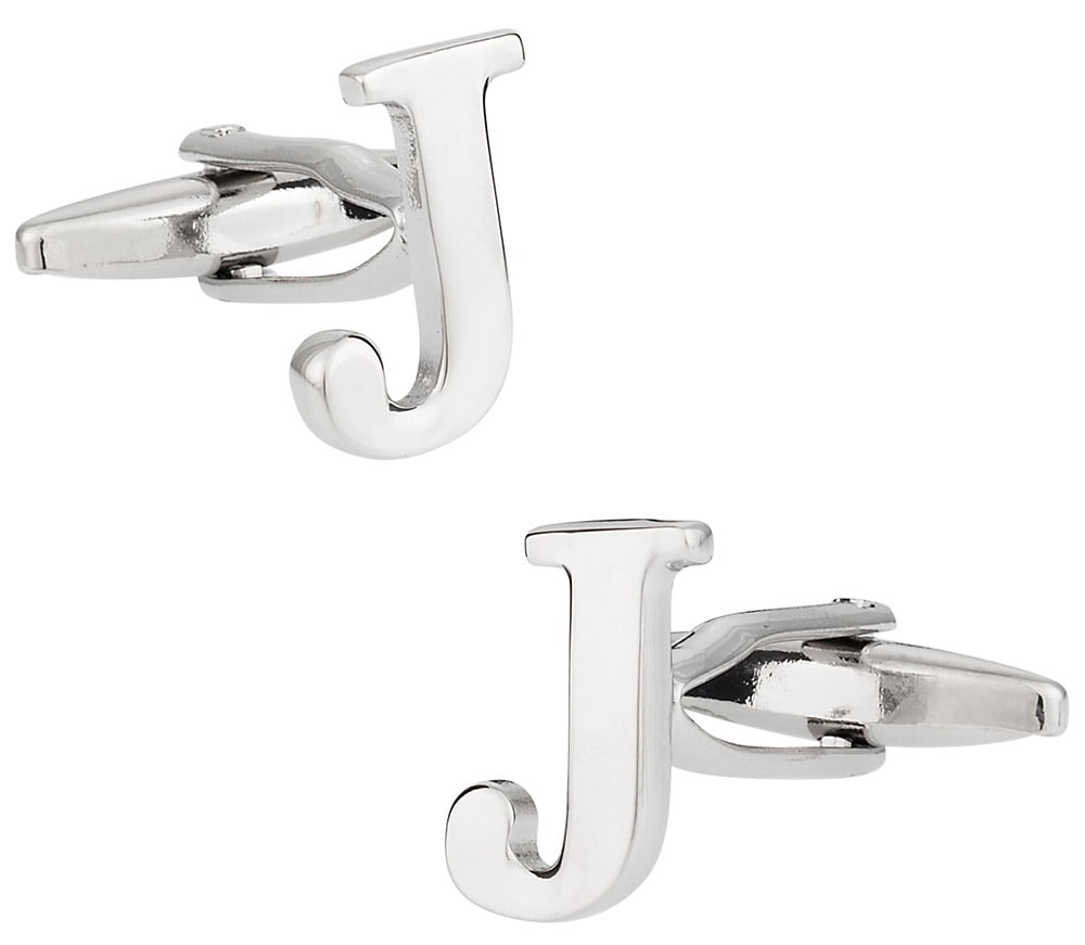 Letter J Cufflinks by Cuff-Daddy Monogram - Walmart.com