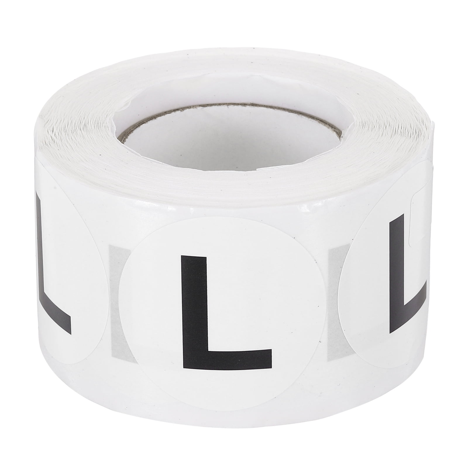 Letter L Inventory Labels, 500 Pcs 1.5 Inch Letter Stickers Round ...