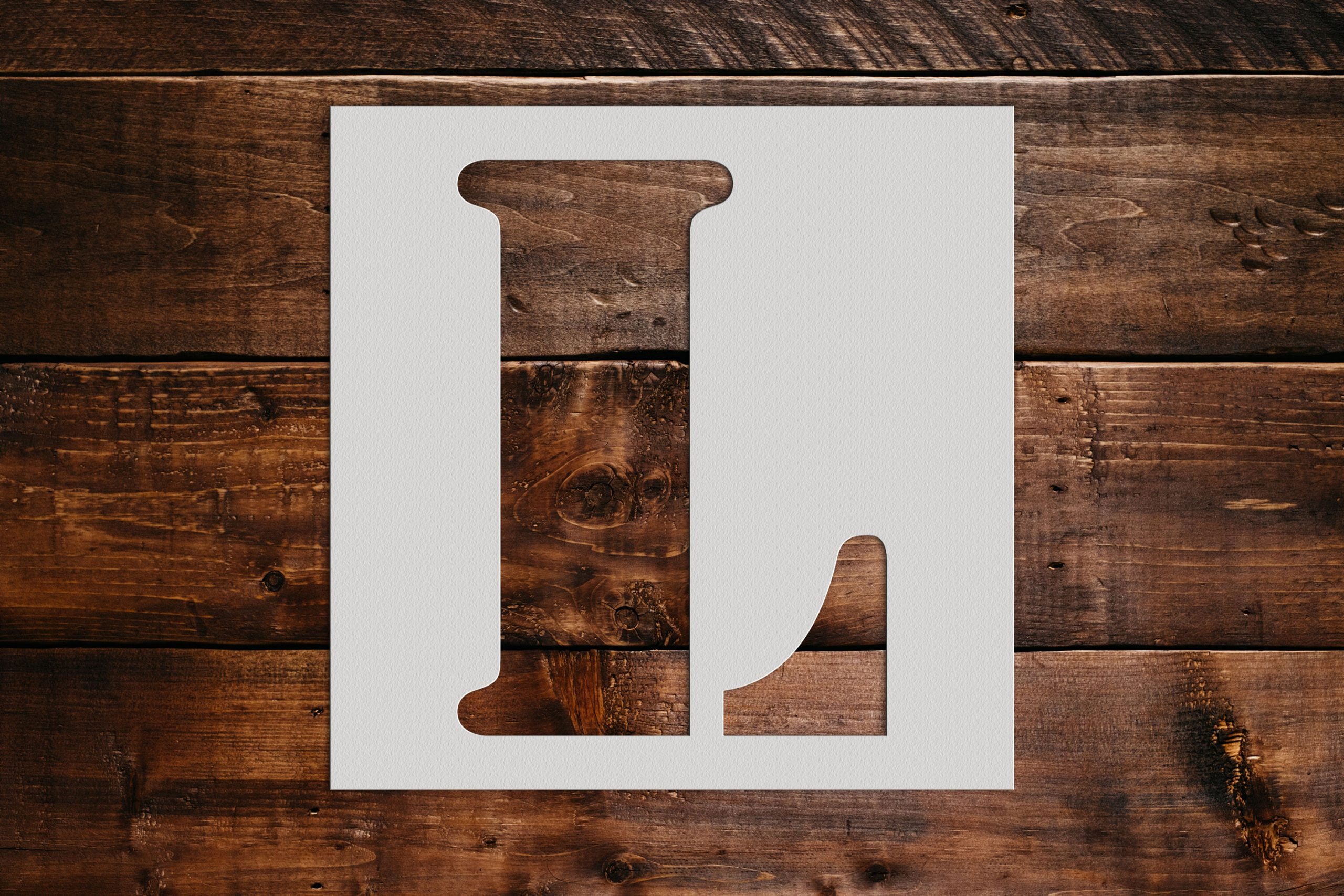 Letter L Stencil - Art and Wall Stencils (16"x16") - Walmart.com