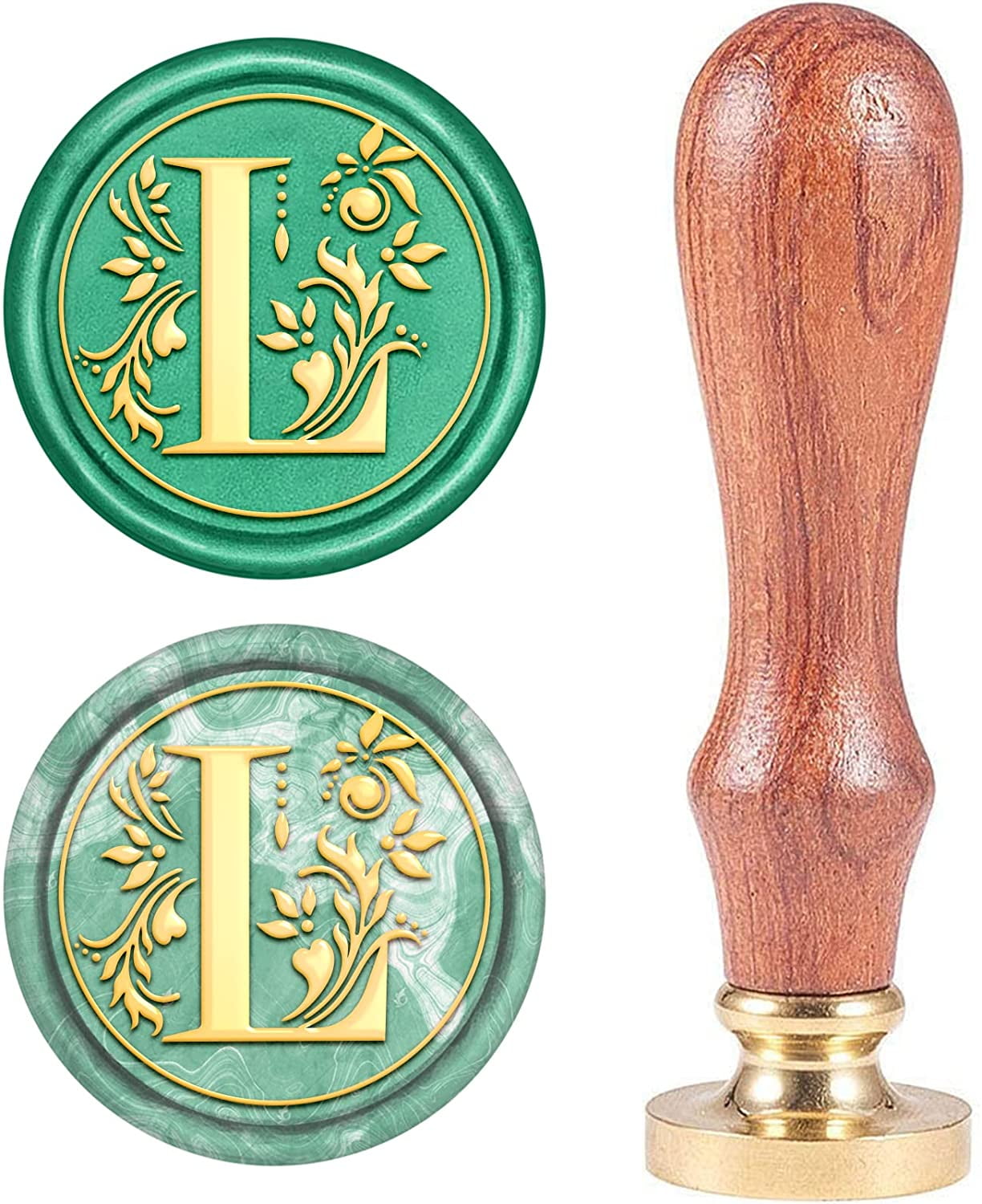 Letter L Wax Seal Stamp 25mm Vintage Alphabet Initial Sealing Wax ...