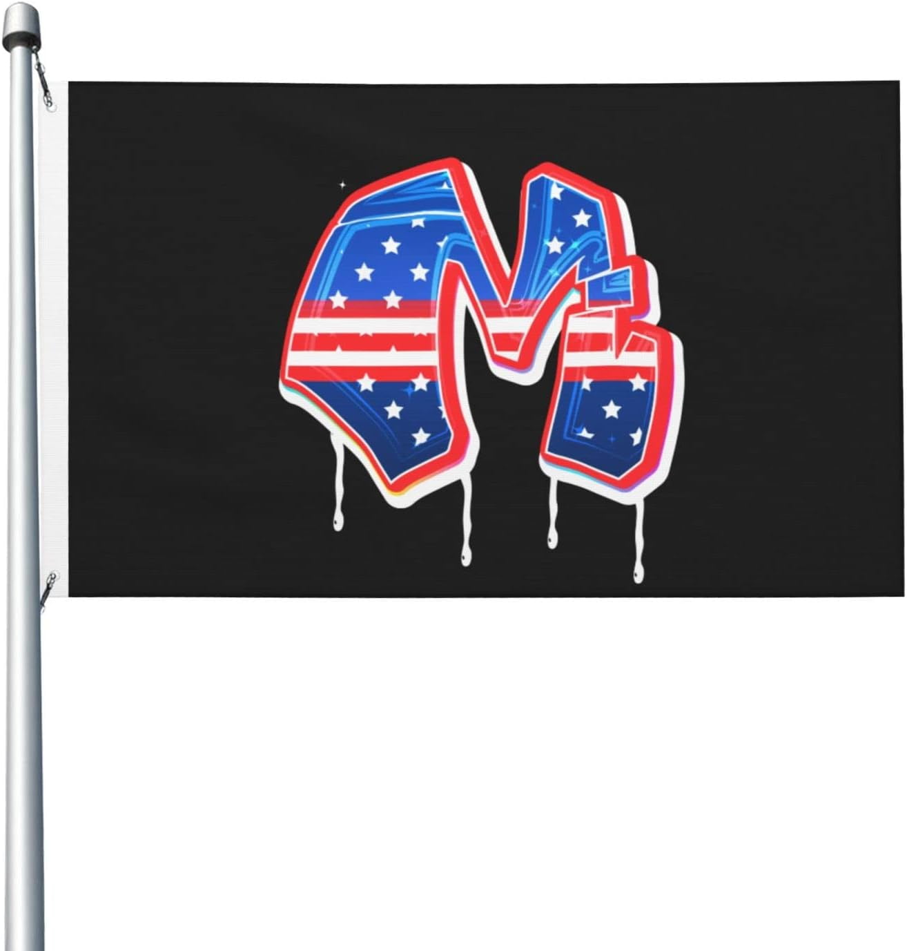 Letter M Flags 3x5 Ft Double Sided Flag Durable Outdoor Flags Patio ...