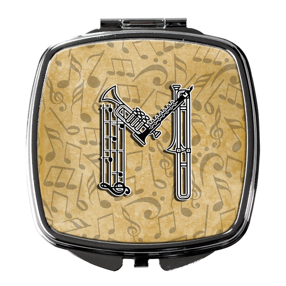 Letter M Musical Instrument Alphabet Compact Mirror - Walmart.com