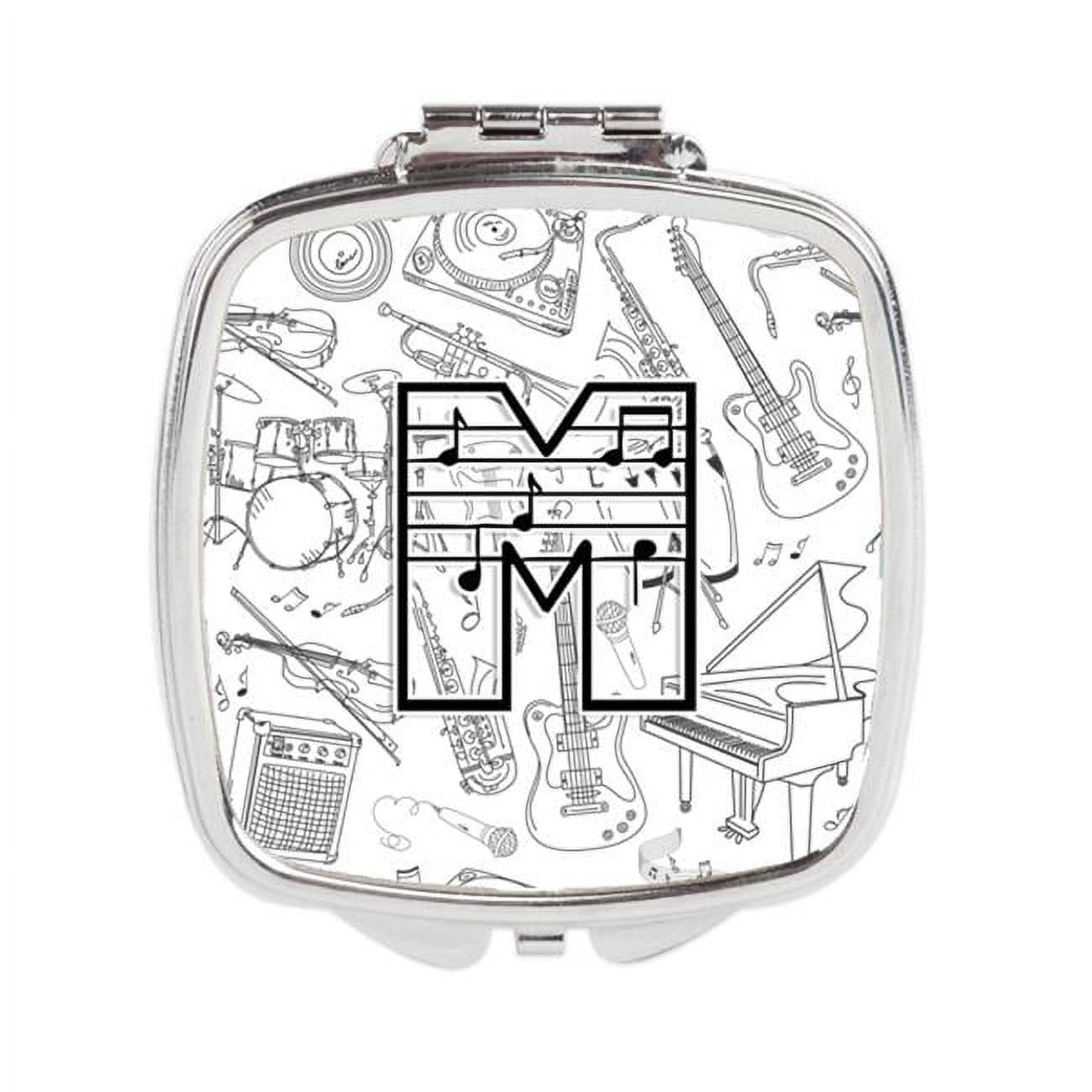 Letter M Musical Note Letters Compact Mirror - Walmart.com