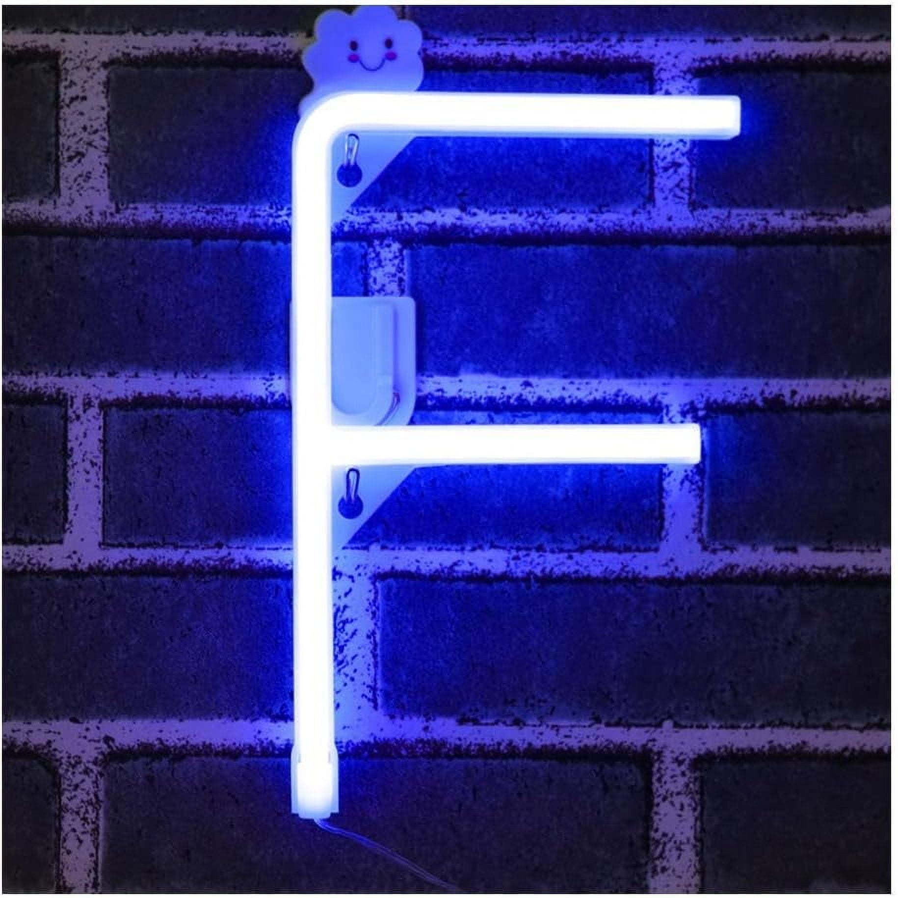 Letter Neon Lights, LED Neon Night Light Neon Lights Wall Decorative ...