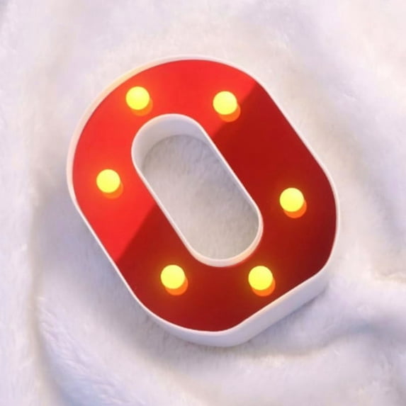 Letter Neon Lights with Remote Control,Alphabet Number Signs for Wall ...