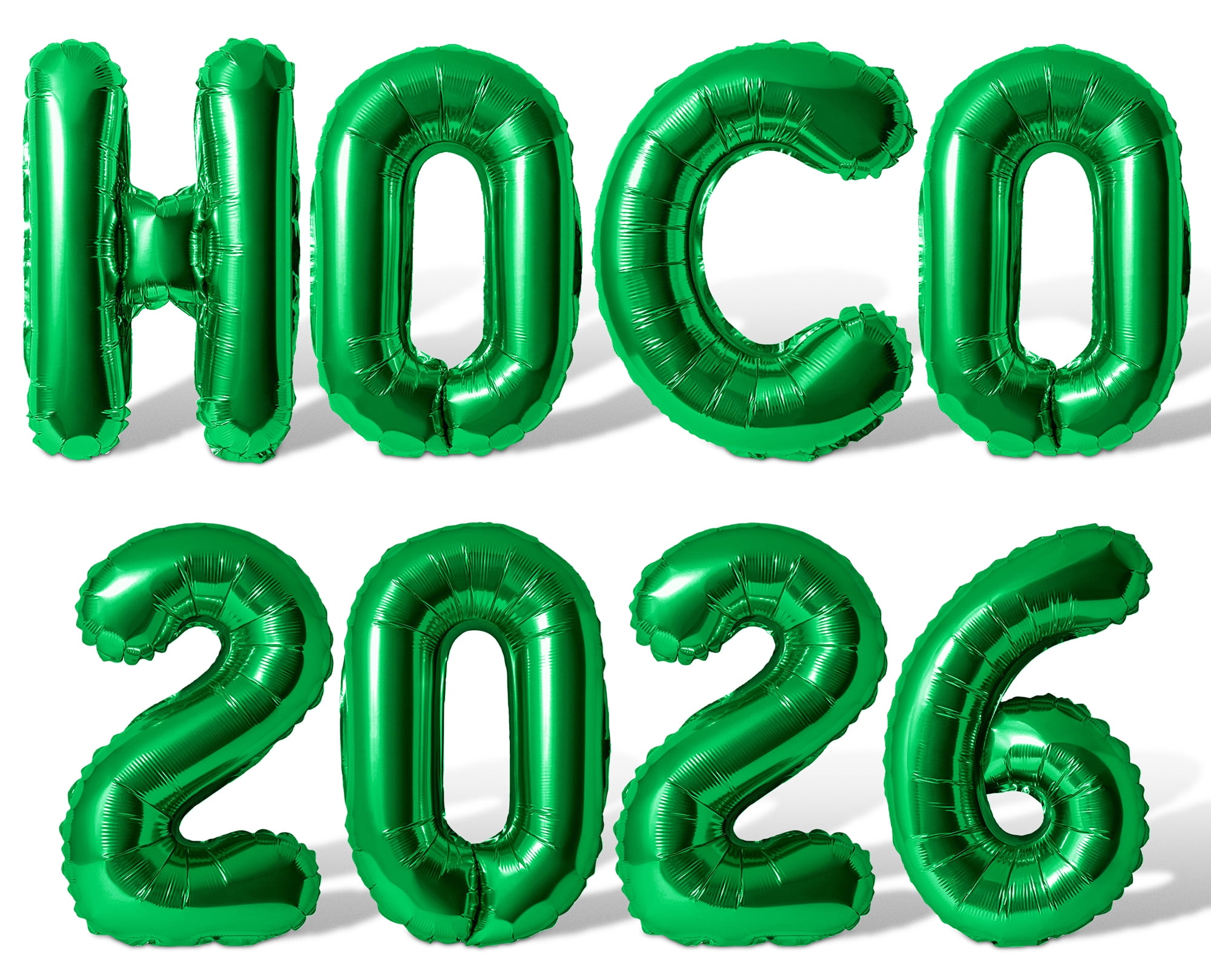 Letter & Number Balloons - HOCO 2026 16" Inch Alphabet Letters Foil ...