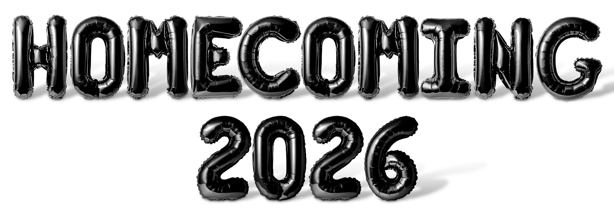 Letter & Number Balloons - HOMECOMING 2026 16" Inch Alphabet Letters ...