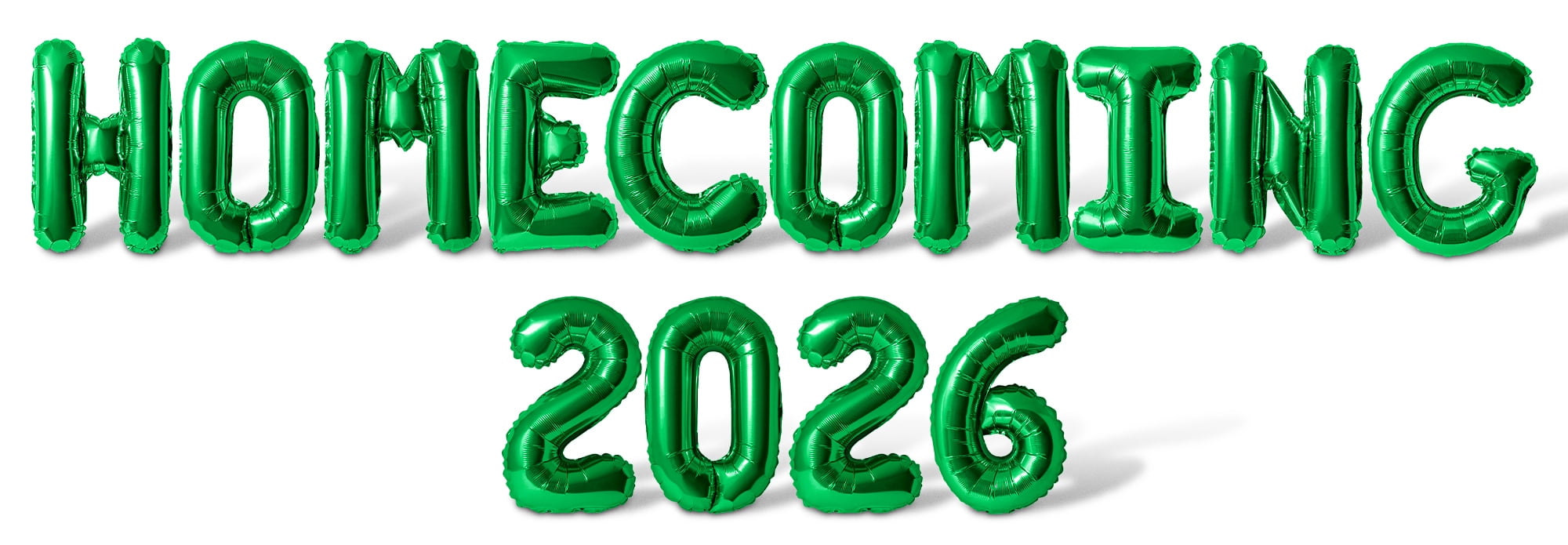 Letter & Number Balloons - HOMECOMING 2026 16" Inch Alphabet Letters ...