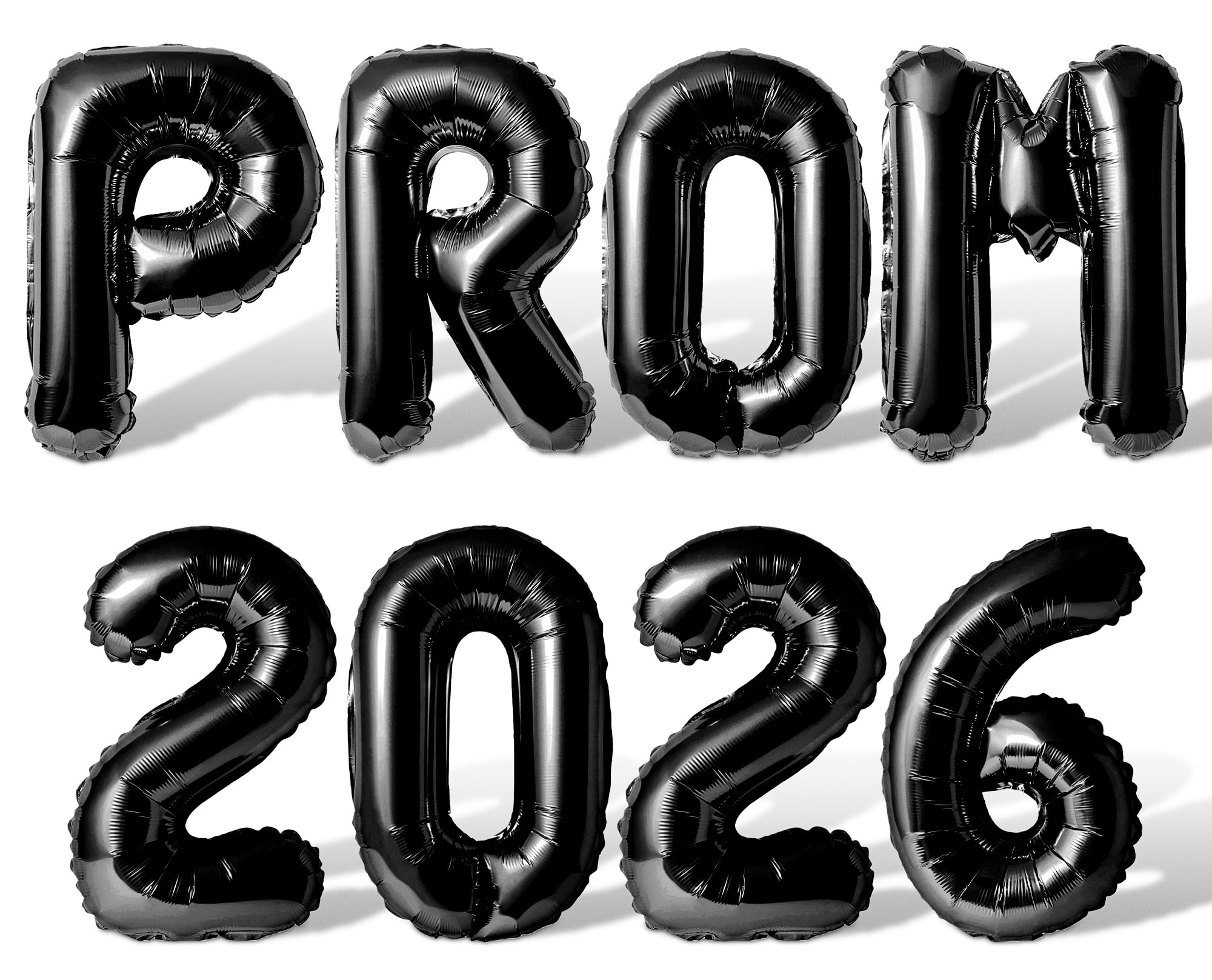 Letter & Number Balloons - PROM 2026 16" Inch Alphabet Letters Foil ...