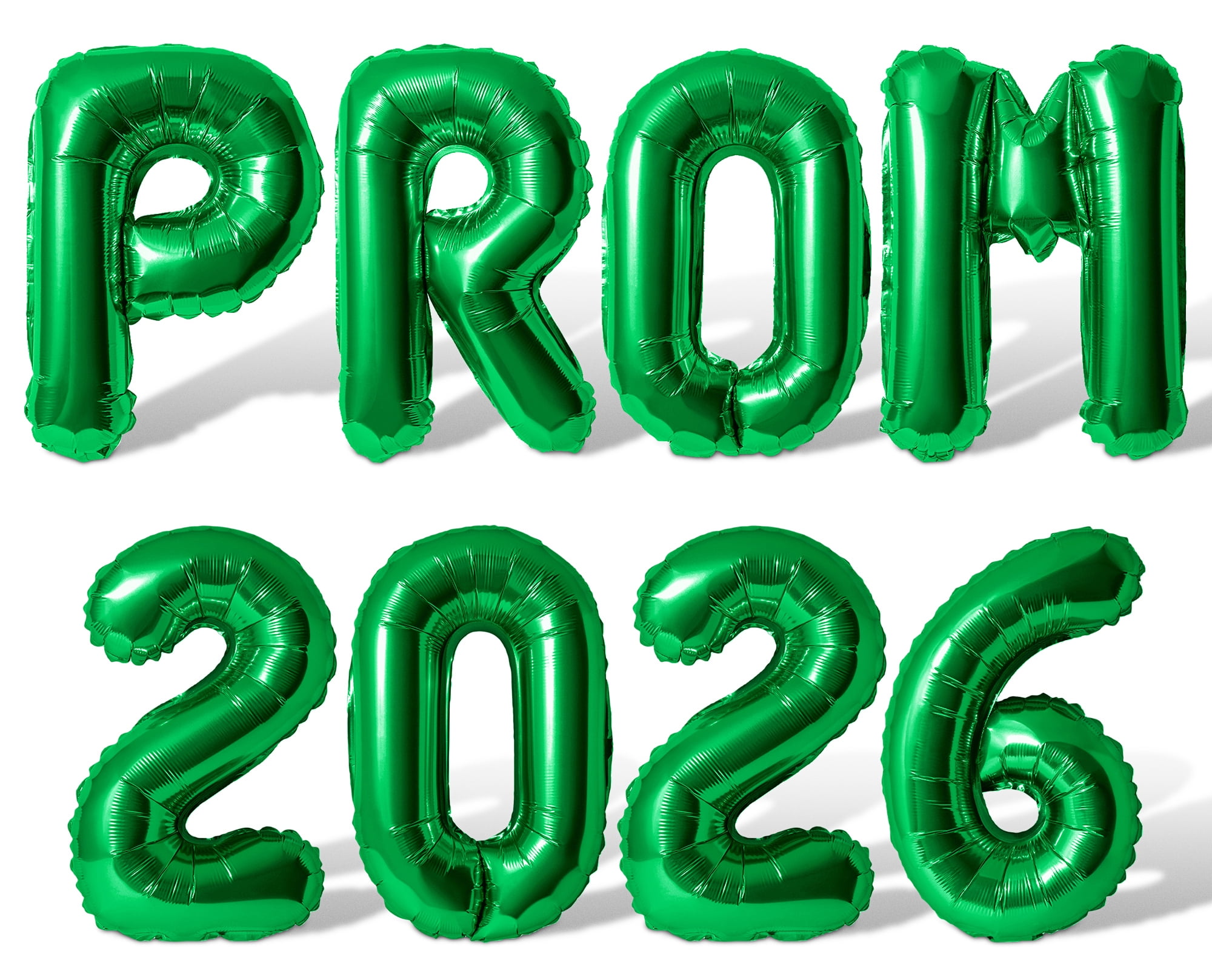 Letter & Number Balloons - PROM 2026 16" Inch Alphabet Letters Foil ...