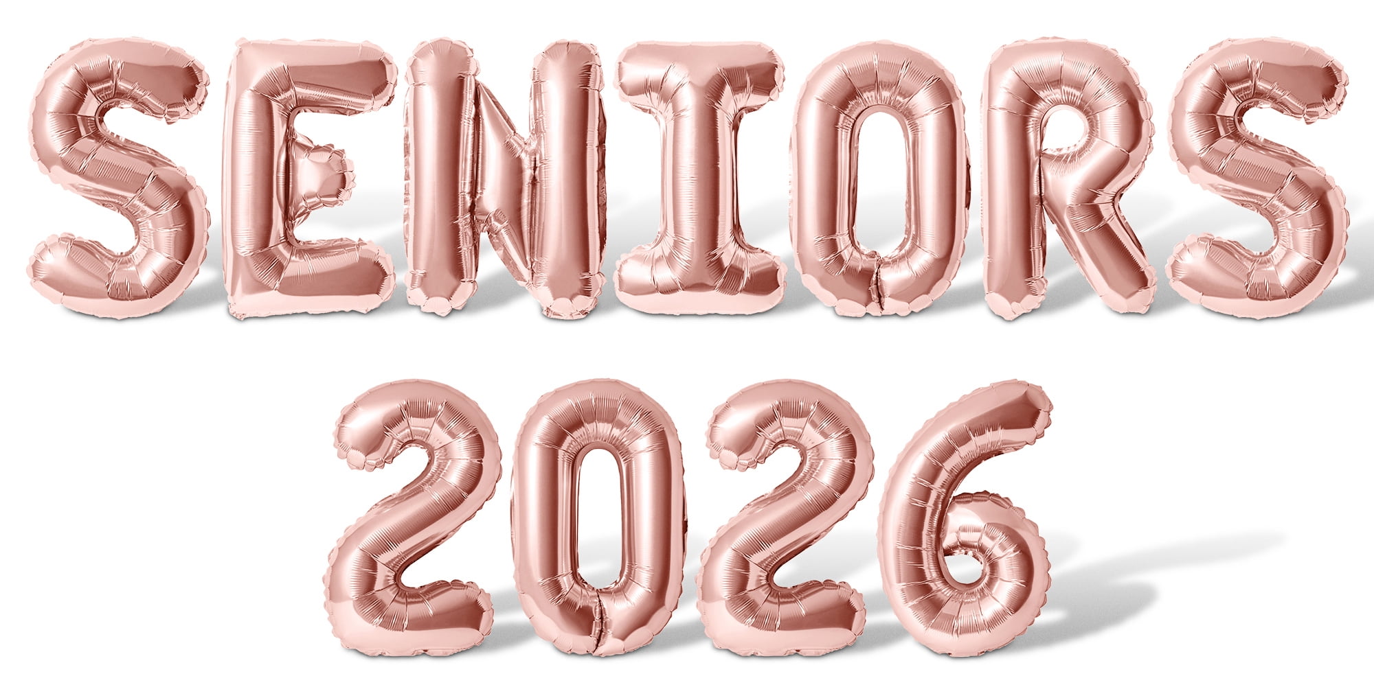 Letter & Number Balloons - SENIORS 2026 16" Inch Alphabet Letters Foil ...