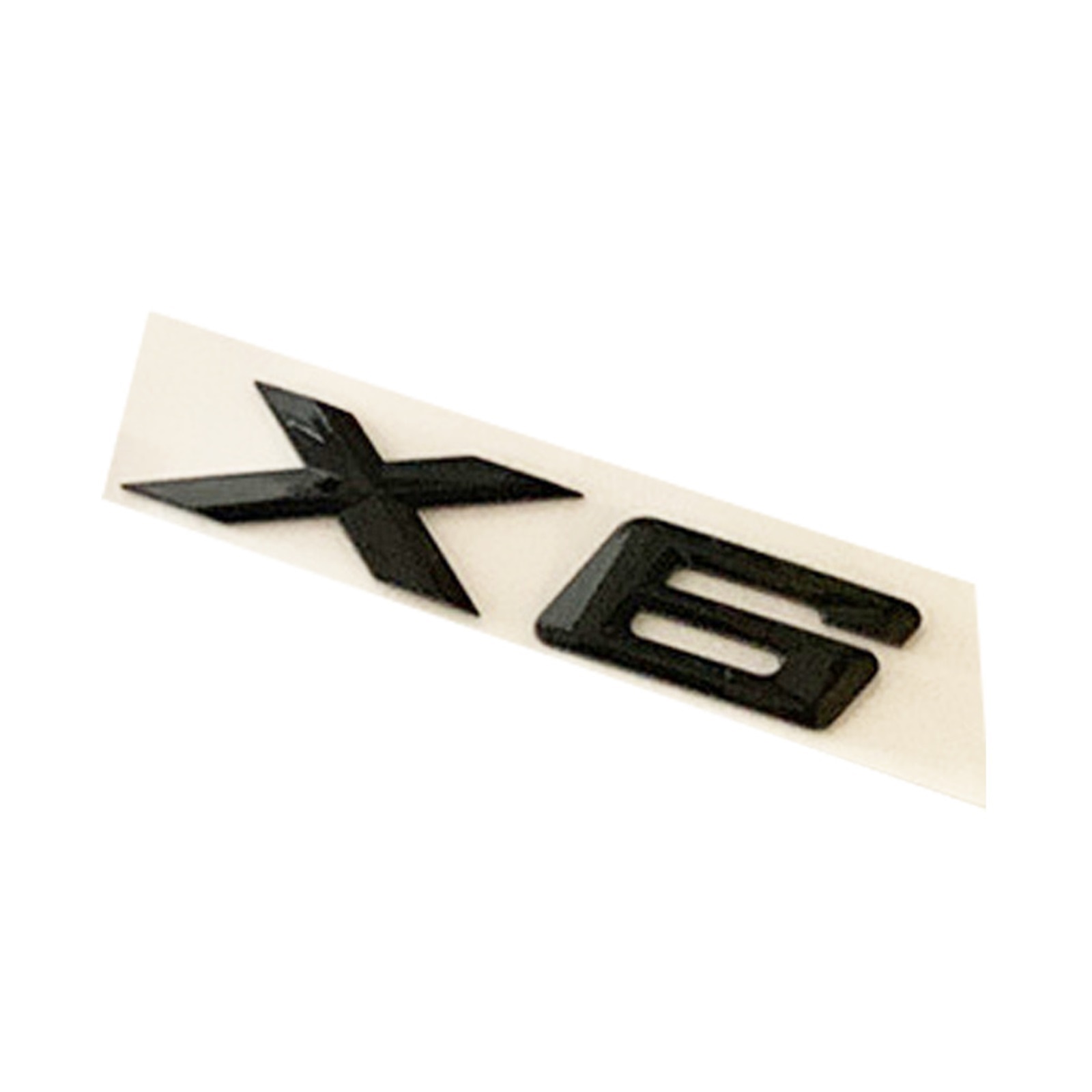 Letter Number Emblem fit for BMW X6 Trunk Model Name Badge Car Styling ...