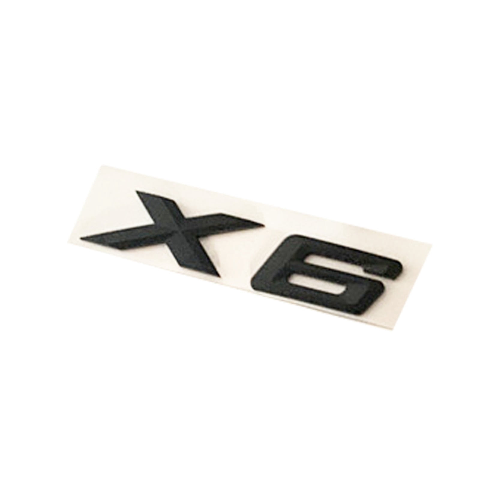 Letter Number Emblem fit for BMW X6 Trunk Model Name Badge Car Styling ...