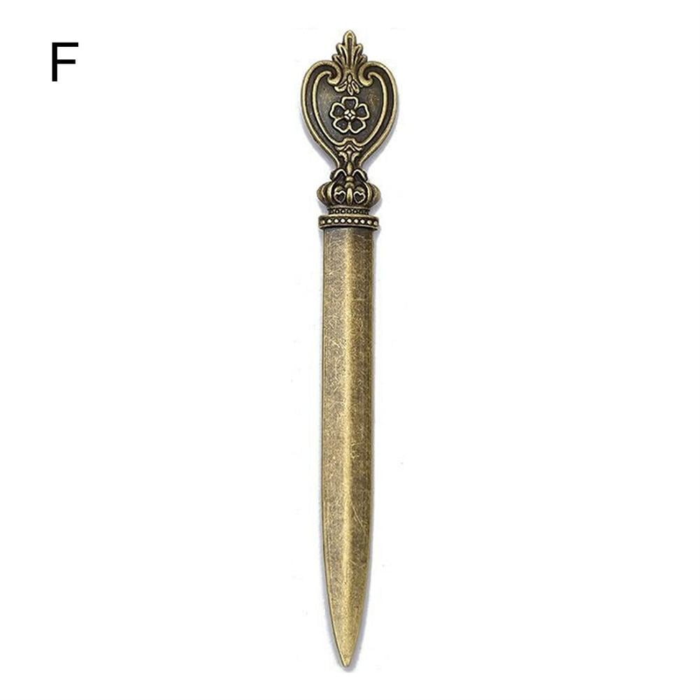 Letter Opener Metal Envelope Opener Retro Mail Opener Offic e Slitter ...