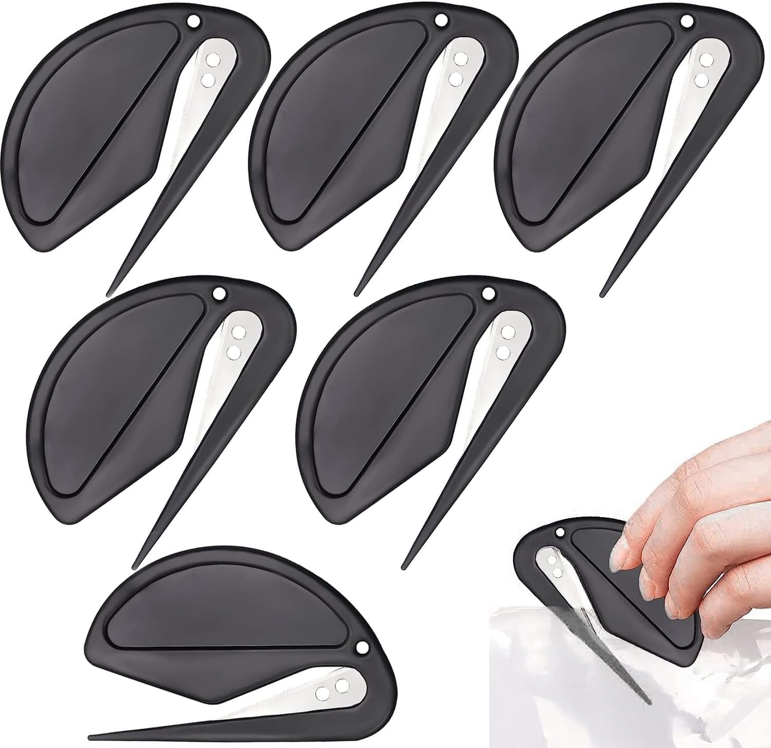 Letter Opener, Pack of 6 Letter Opener, Foil Knife Foil Cutter with ...