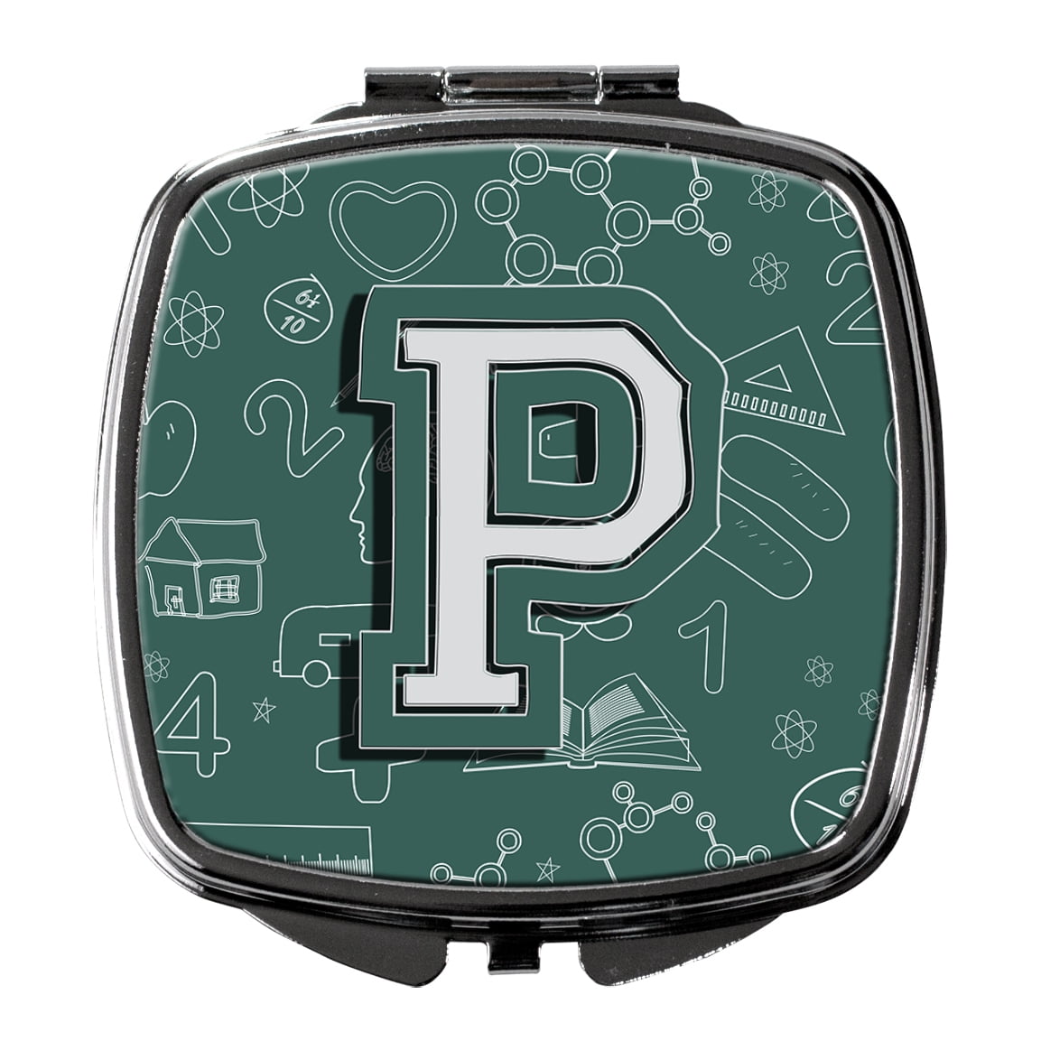 Letter P Back to School Initial Compact Mirror - Walmart.com