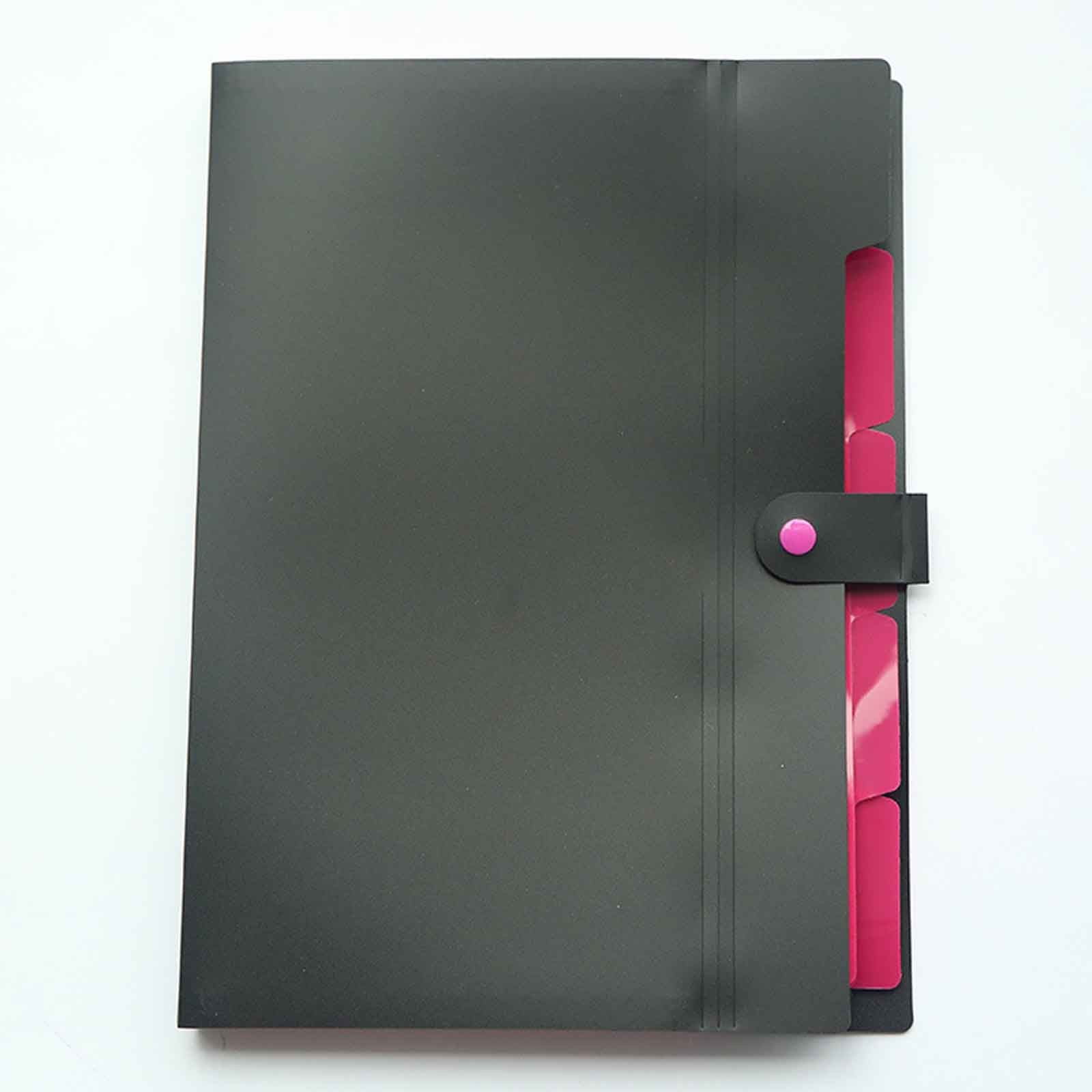 Letter Paper Expanding File Folder Pockets Accordion Document Organizer ...