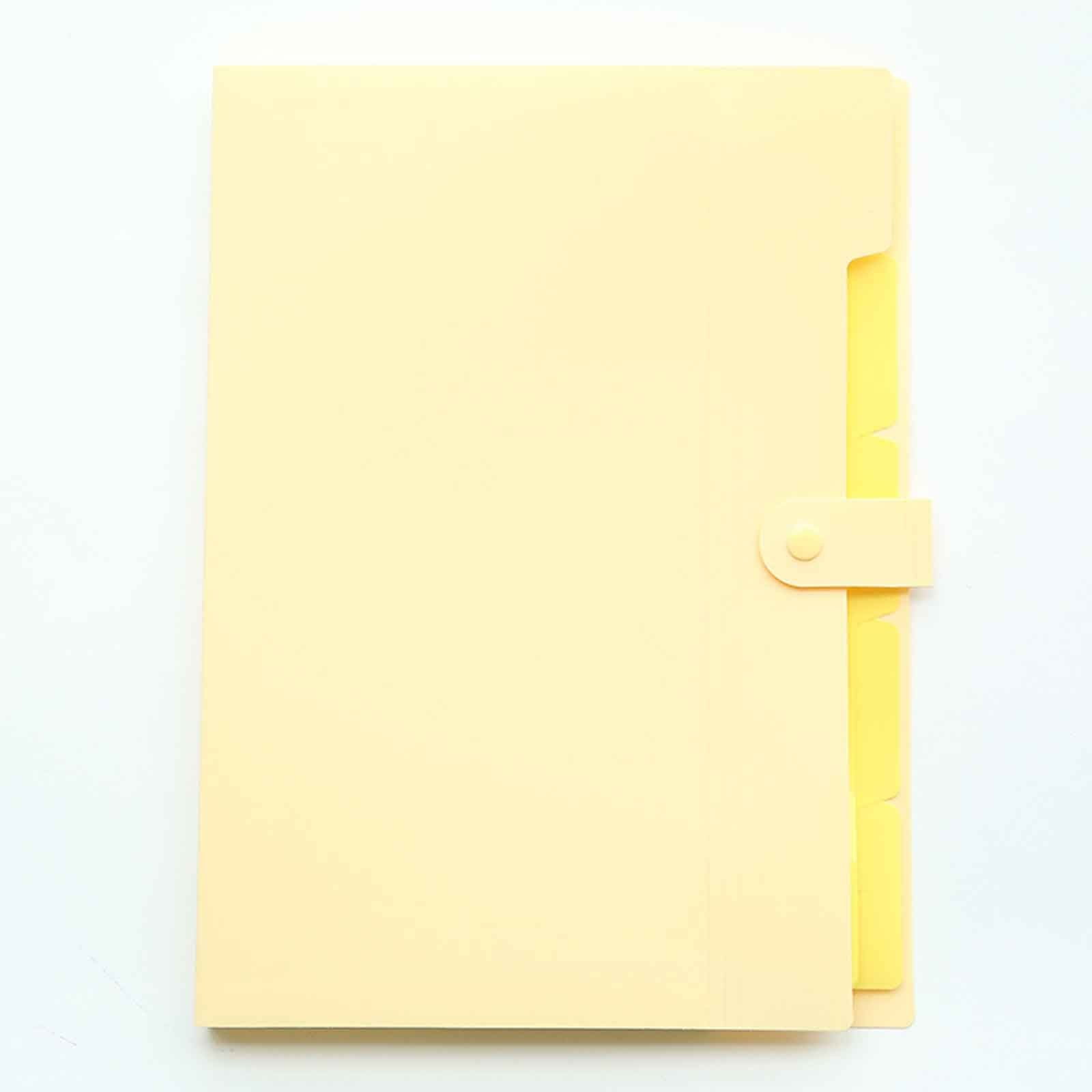 Letter Paper Expanding File Folder Pockets Accordion Document Organizer ...