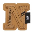 Letter Patch Iron on Alphabet N Patches Embroidered Sew on for Clothes ...
