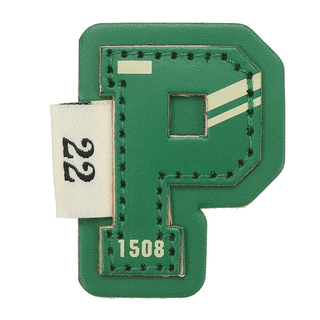 Letter Patch Iron on Alphabet P Patches Embroidered Sew on for Clothes ...