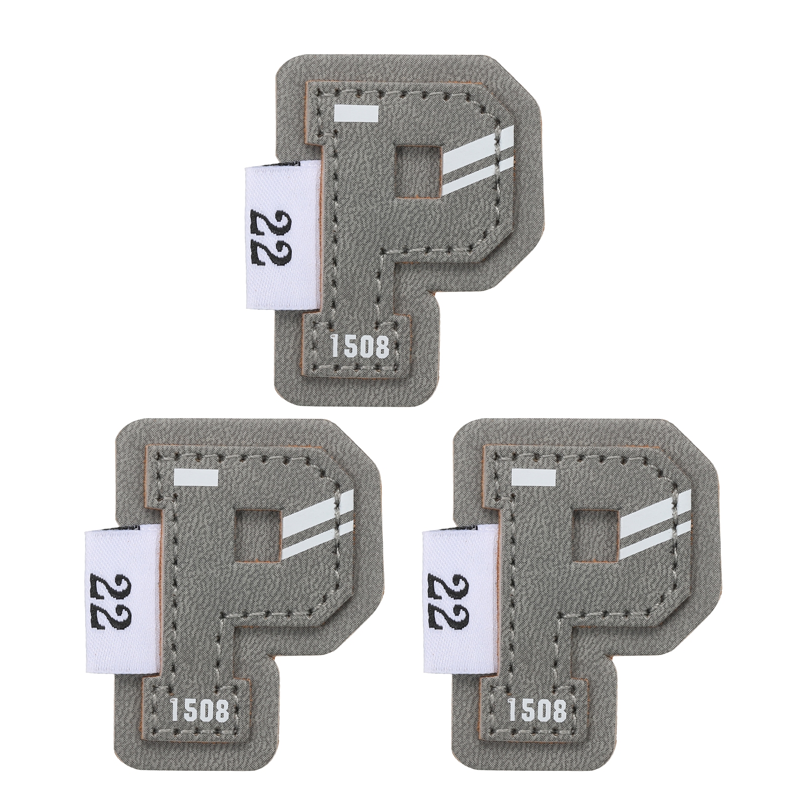 Letter Patch Iron On Alphabet P Patches Embroidered Sew On For Clothes