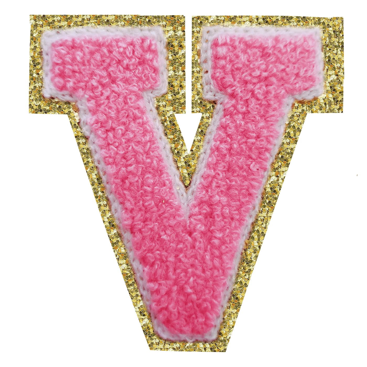 Letter Patches Iron on 3Pcs Chenille Letters for Jackets Varsity ...