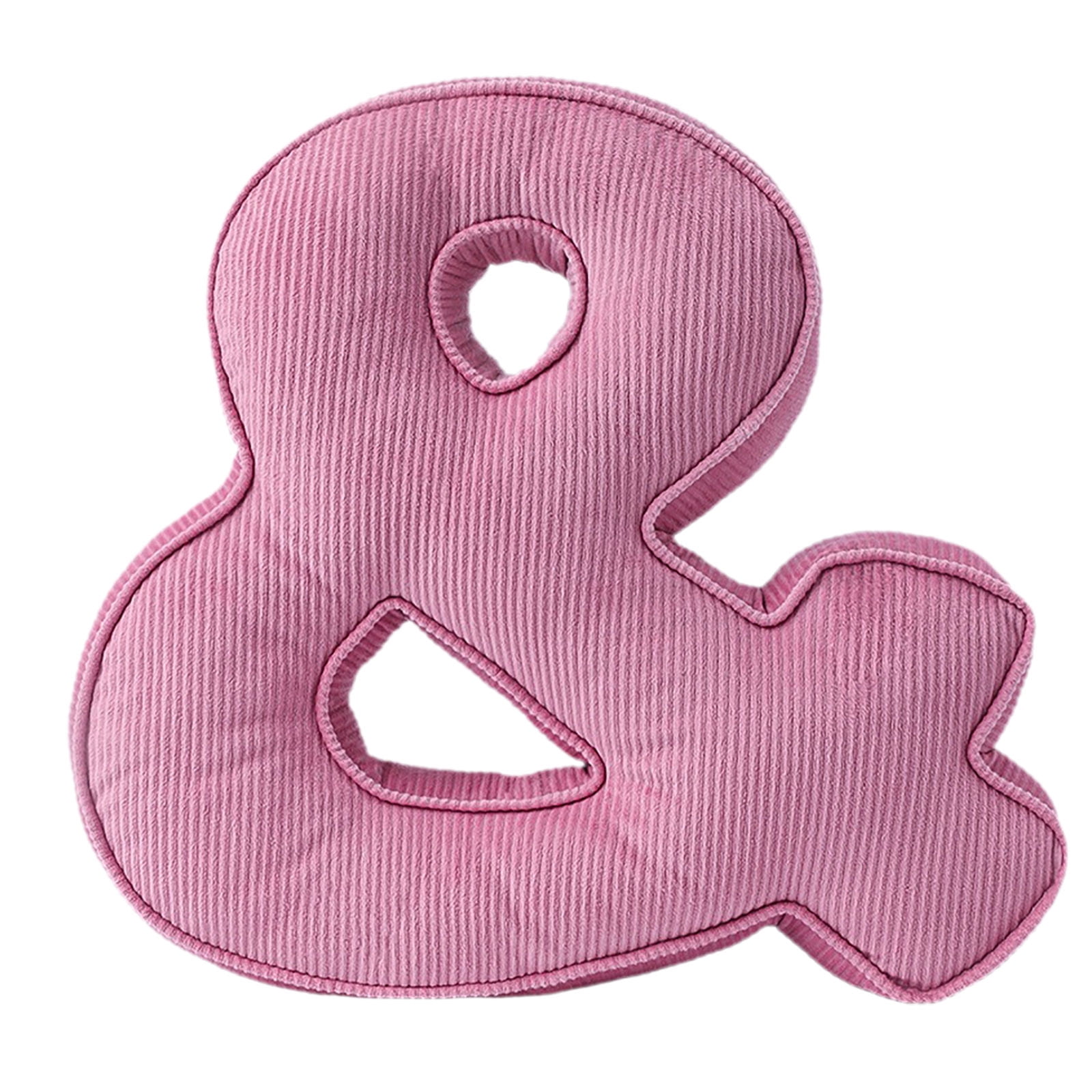 Letter Pillow Letter Hugging Throw Pillows Decorative Corduroy Initial ...