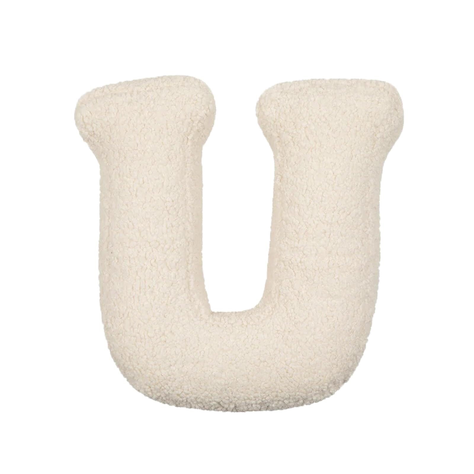 Letter Plush Pillow, 35×40cm Letter Hugging Throw Pillows, Decorative ...