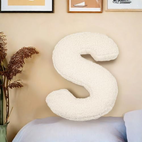 Letter Plush Pillow, Letter Hugging Throw Pillows, Decorative Initial ...
