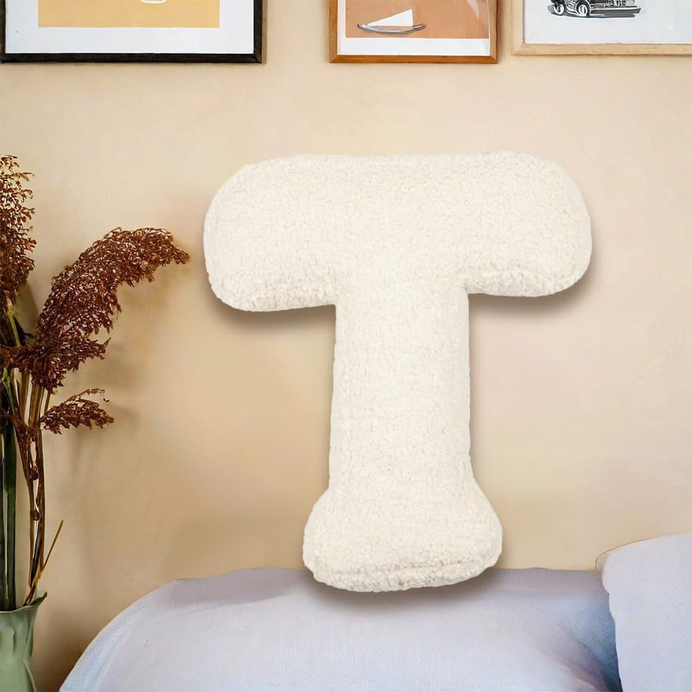 Letter Plush Pillow, Letter Hugging Throw Pillows, Decorative Initial ...