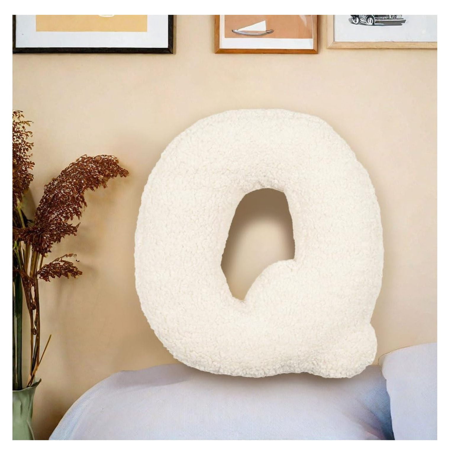 Letter Plush Pillow, Letter Hugging Throw Pillows, Decorative Initial ...