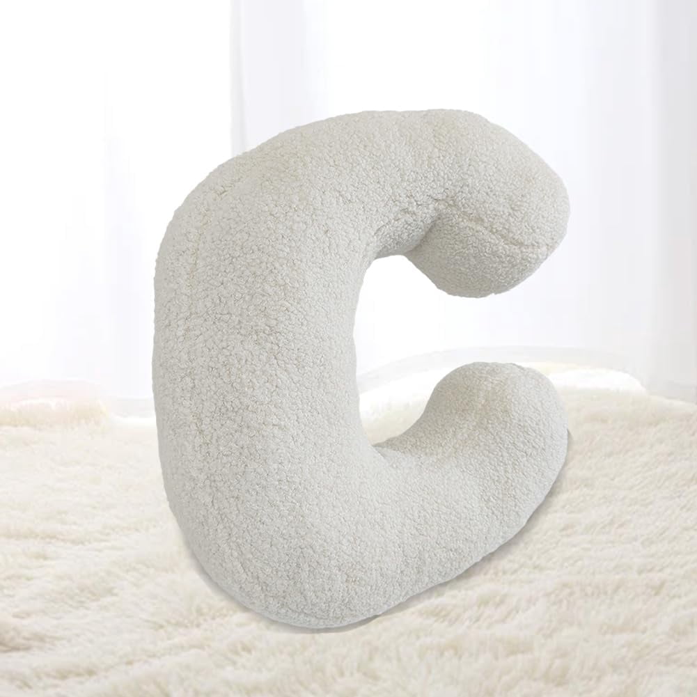 Letter Plush Pillow Soft Initial Throw Cushion Letter Hugging Throw ...
