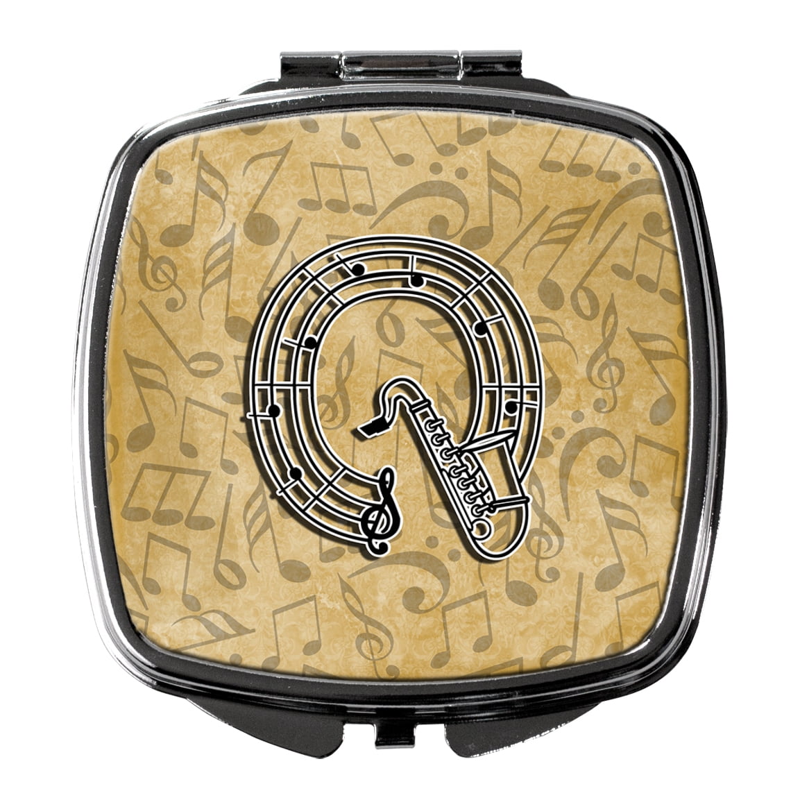 Letter Q Musical Instrument Alphabet Compact Mirror - Walmart.com